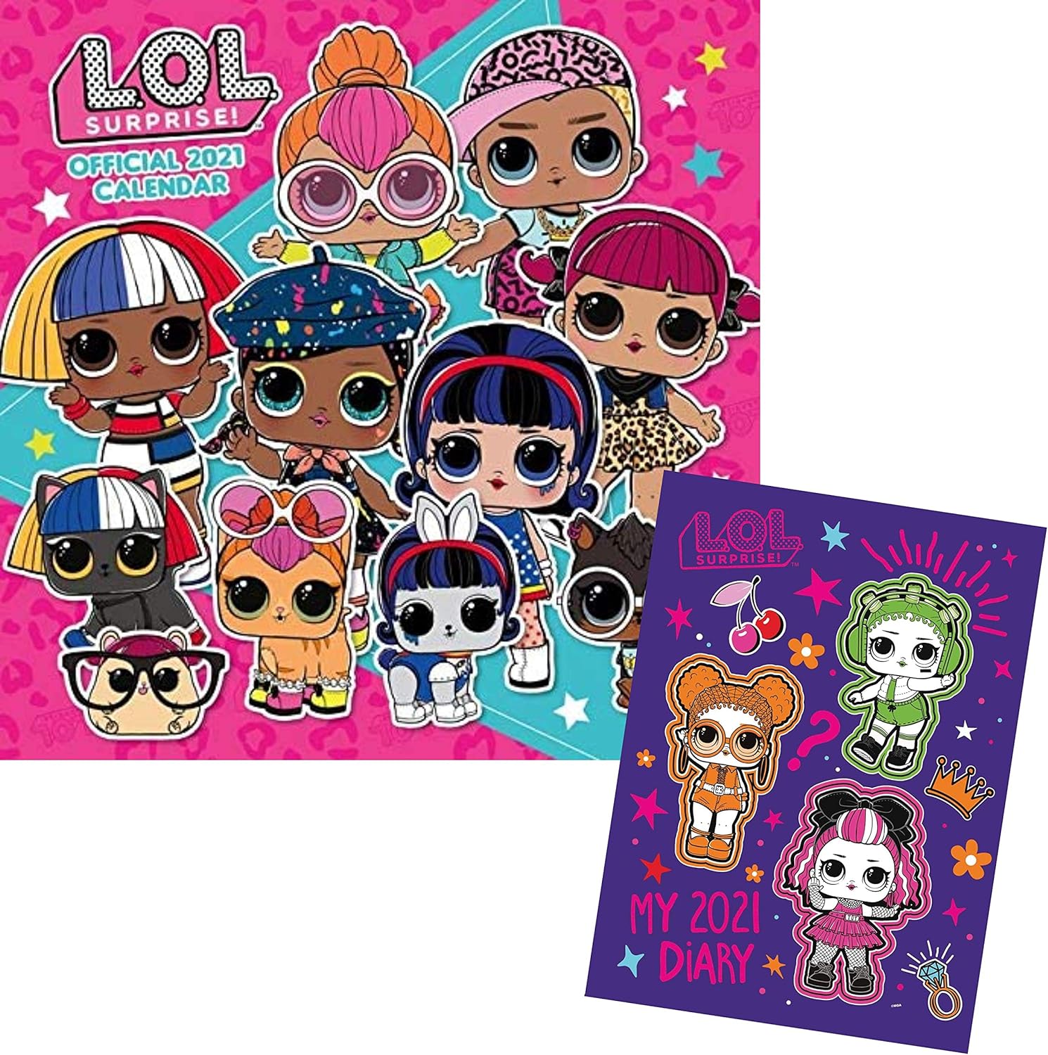 Official LOL Surprise 2021 Calendar & LOL Surprise Diary Gift Set with ...