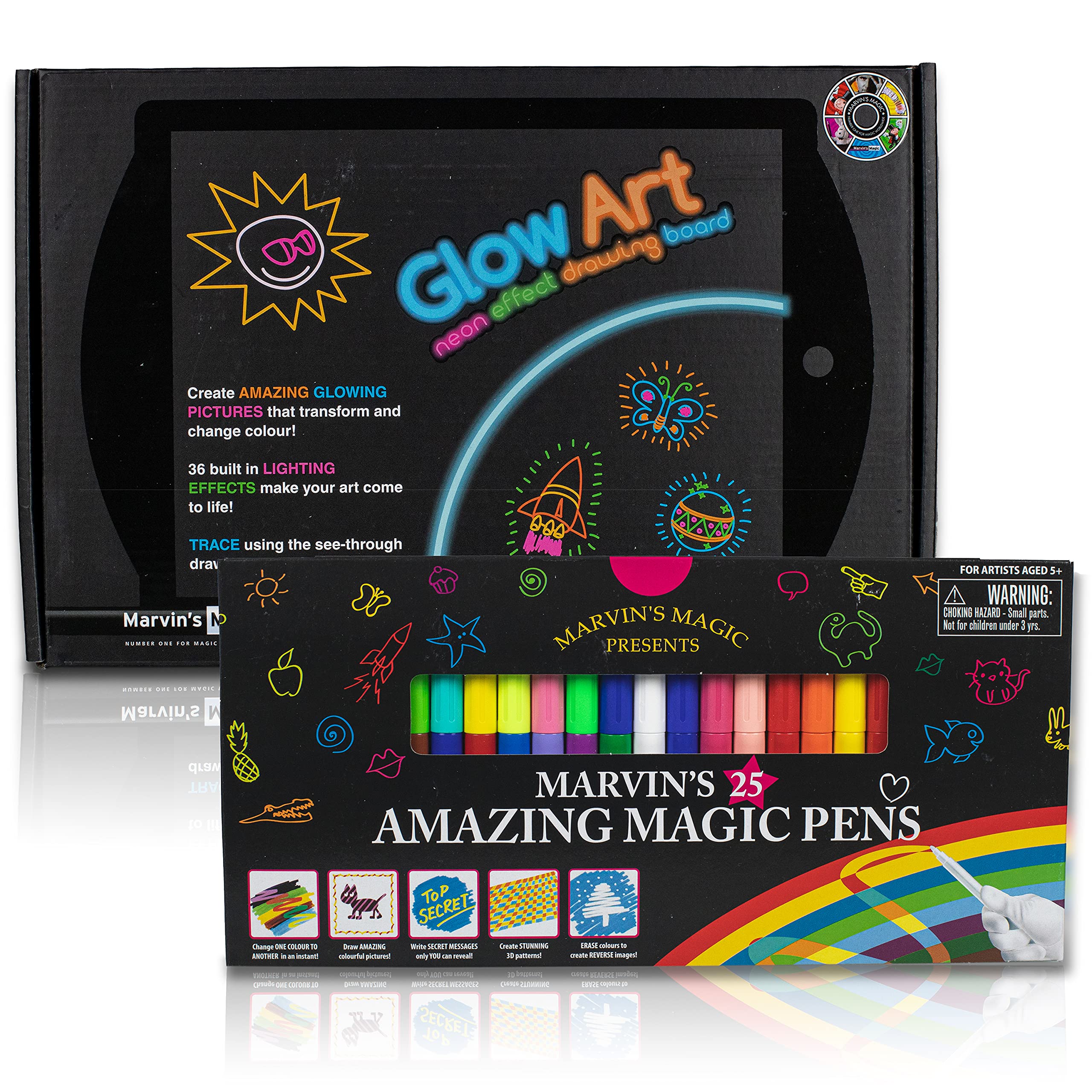 Marvin's Magic - Arts & Crafts Multipack | Includes Glow Art Light Up ...
