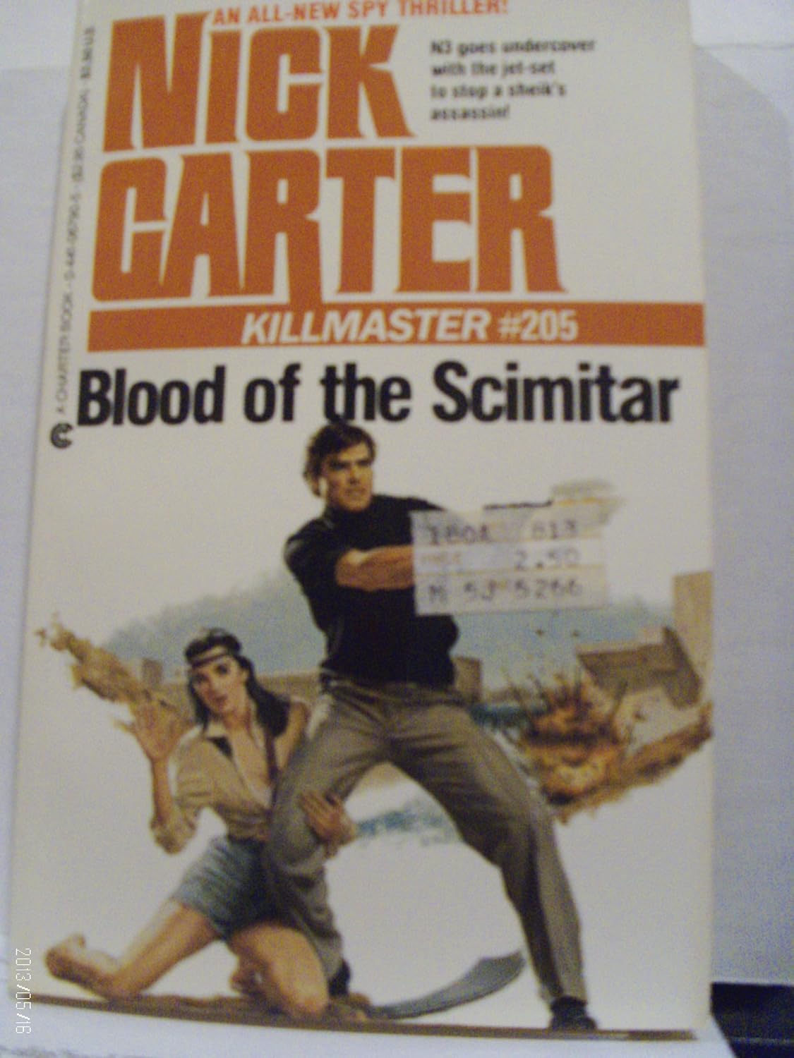 Amazon.com: Blood of the Scimitar (Killmaster): 9780441067909: Carter ...