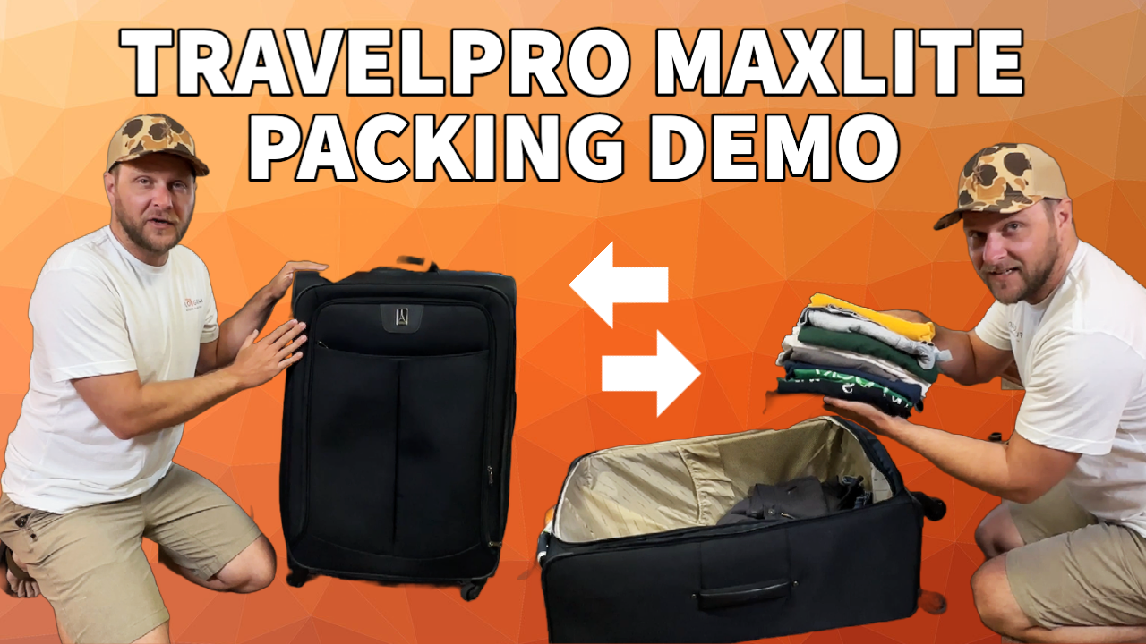 Watch Packing Demo! How Much Can It Fit? TravelPro Maxlite Luggage on ...