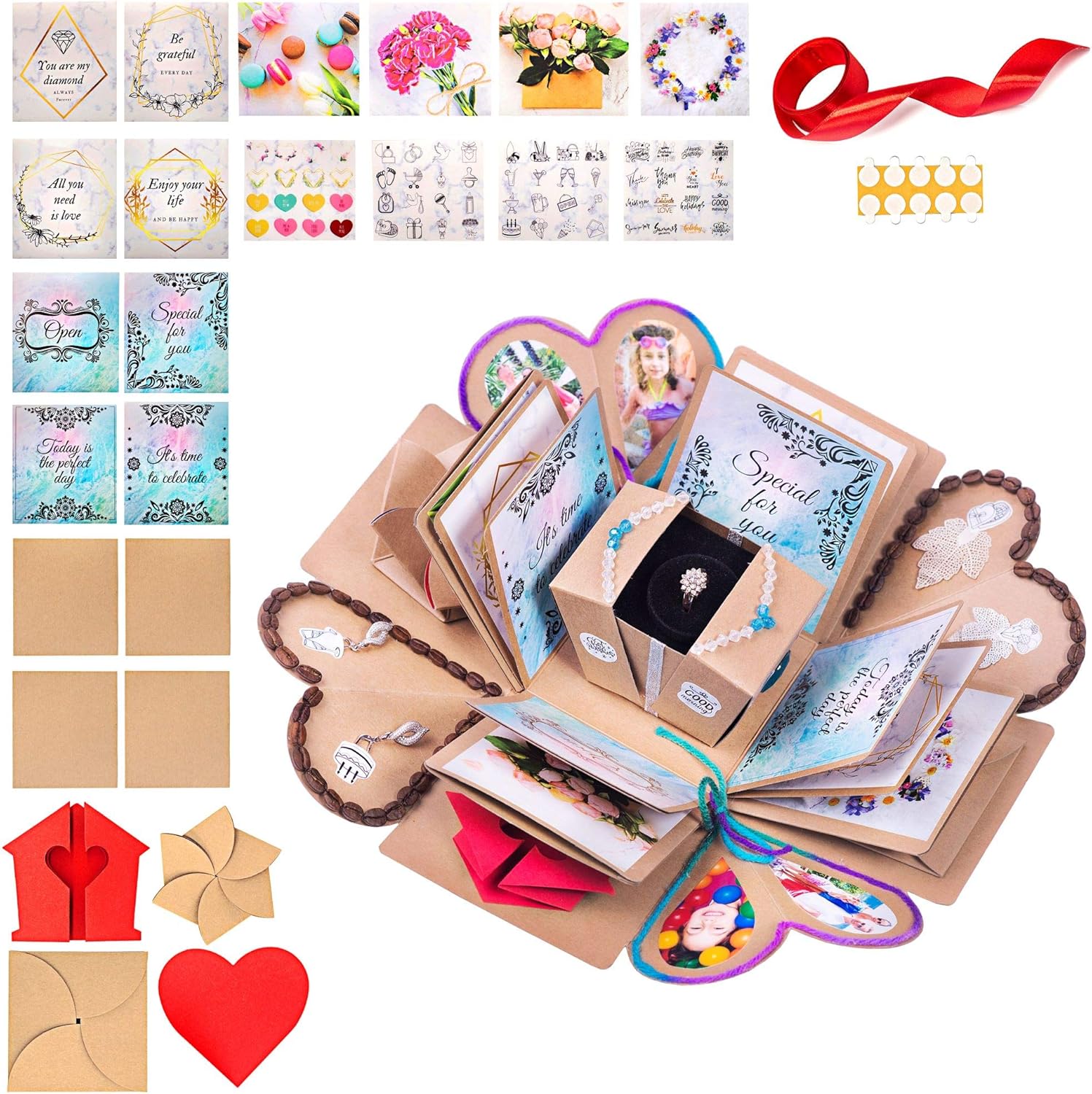 WONDER BOX Bo te Surprise Coffret Cadeau Photo Bricolage Cr atif wonder-box-bo-te-surprise-coffret-cadeau-photo-bricolage-cr-atif