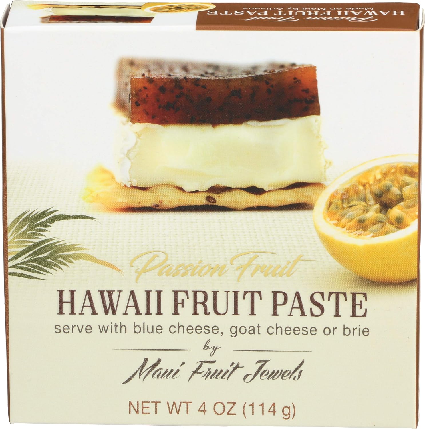 Amazon.com: MAUI FRUIT JEWELS Hawaii Passion Fruit Paste, 4 OZ ...