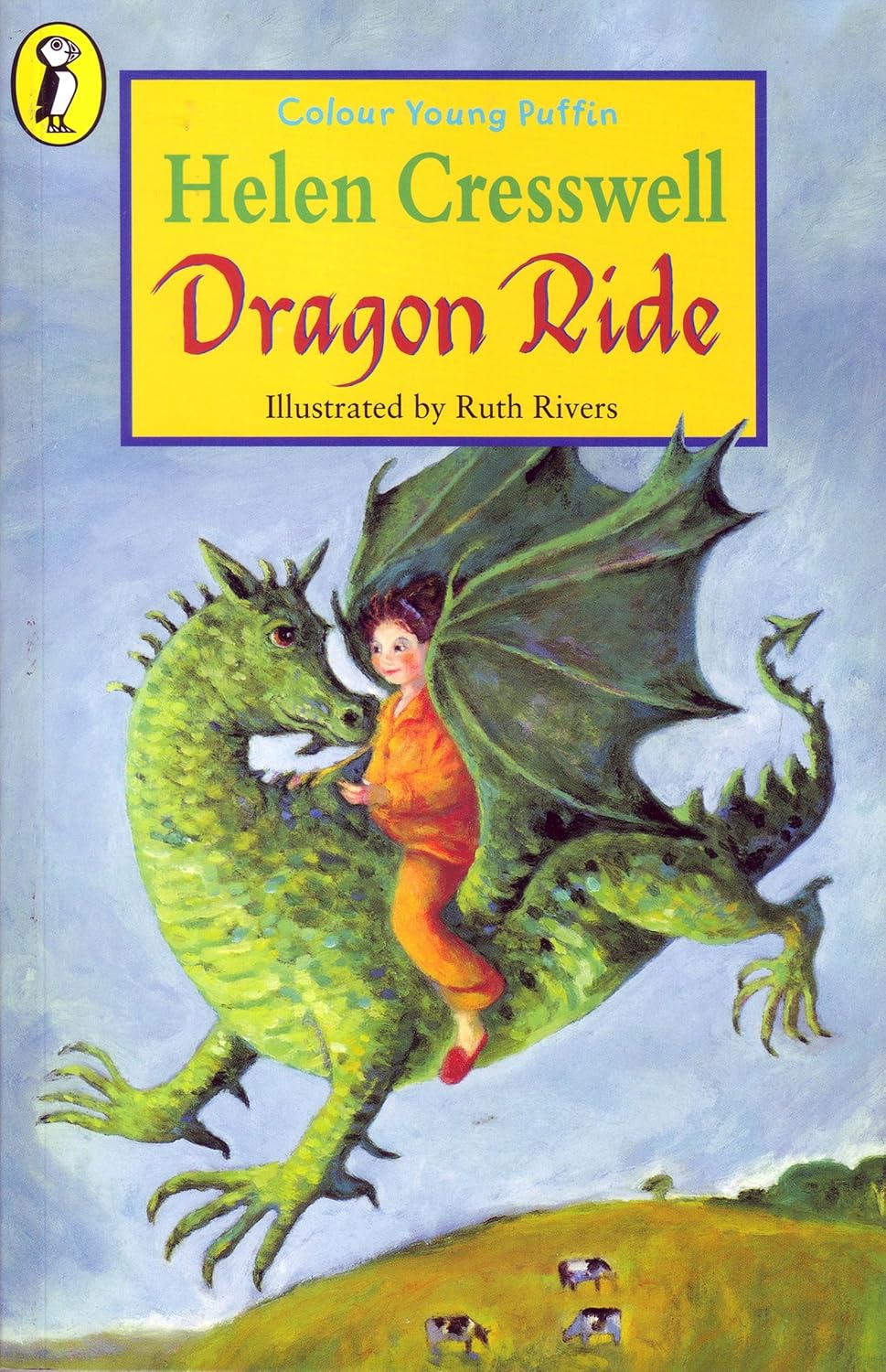Amazon | Colour Young Puffin Dragon Ride | Cresswell, Helen, Rivers ...