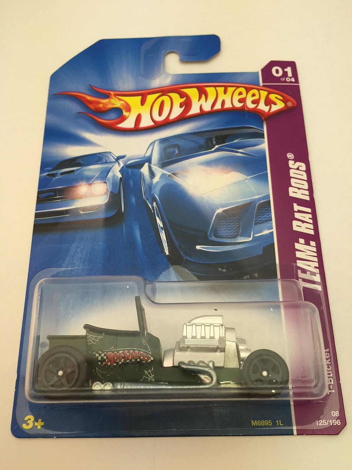 Amazon.com: Hot Wheels 2008 125 Team: Rat Rods 1 of 4 T-Bucket 1/4 T ...