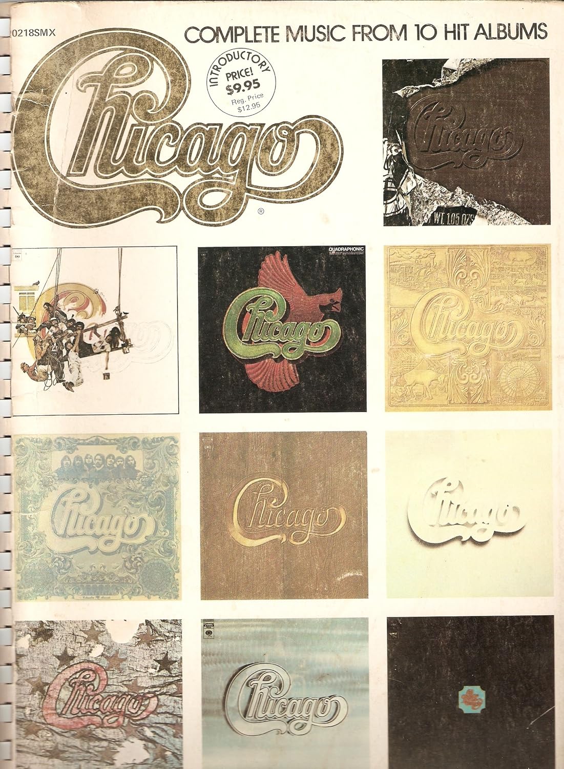 Chicago: Complete Music from 10 Hit Albums: Chicago, b/w Illustrations ...