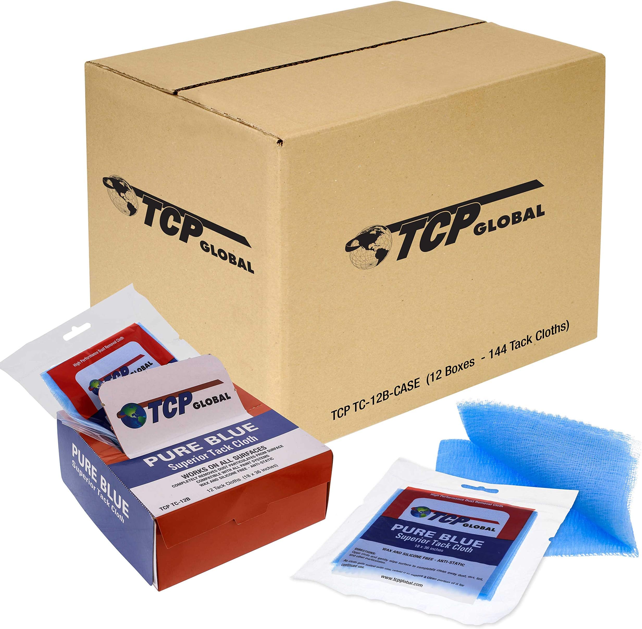 Amazon.com: TCP Global - Pure Blue Superior Tack Cloths - Tack Rags ...