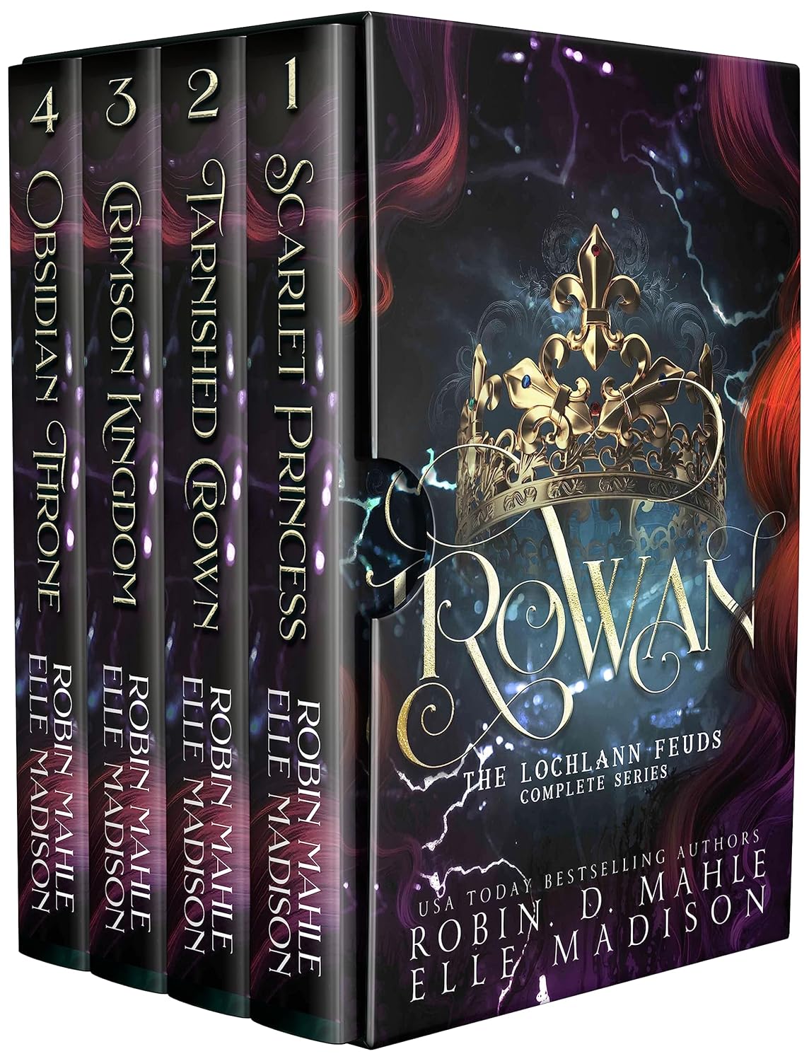 Amazon.com: Rowan: The Lochlann Feuds - A Complete Enemies-to-Lovers ...