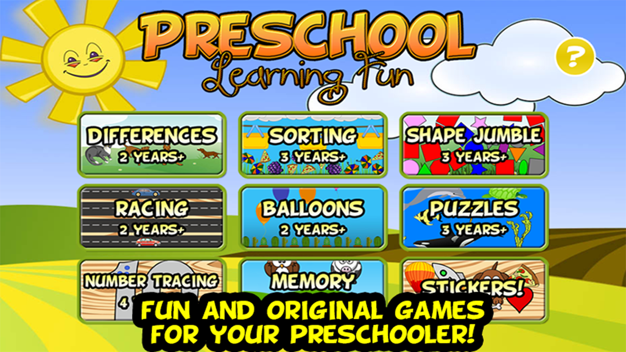 Aplicación Preschool Learning Fun Free en Amazon Appstore