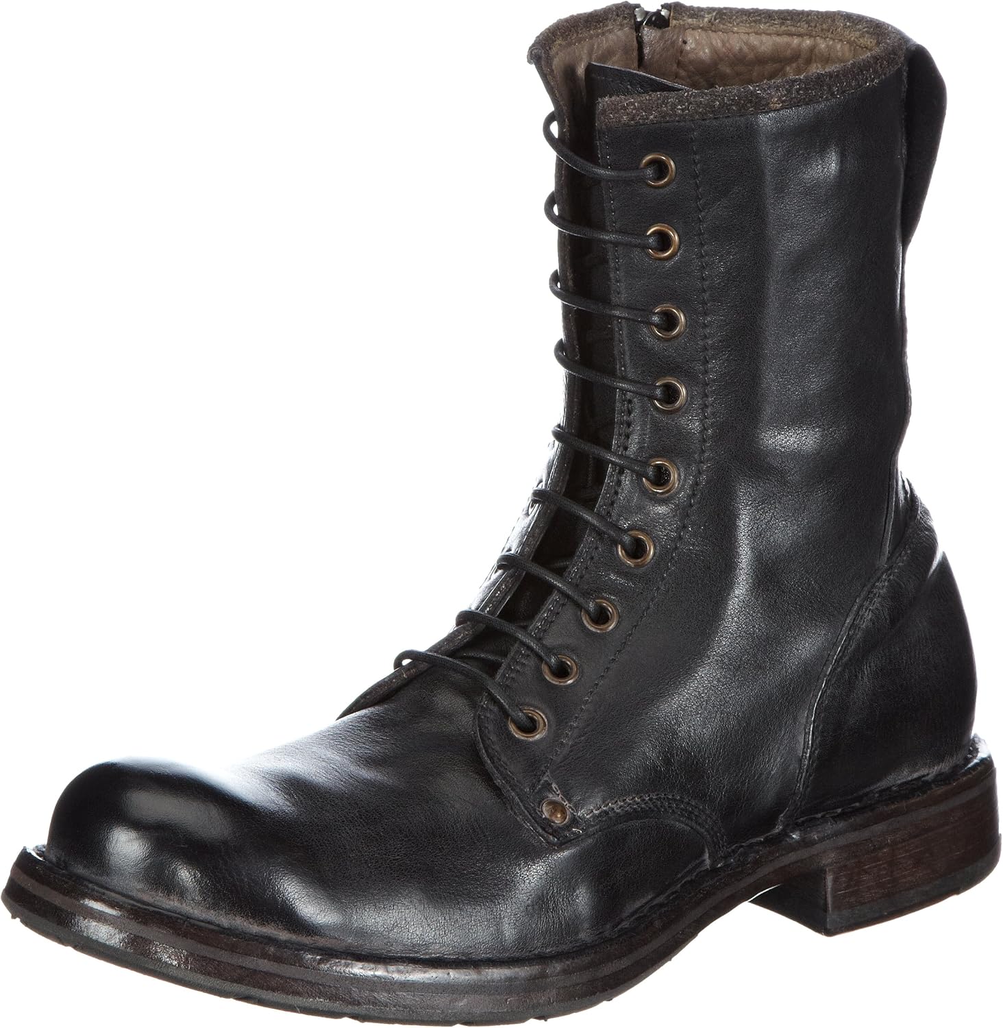 MOMA Military Boot, Stivali da Motociclista Uomo, Nero (Schwarz (Nero ...
