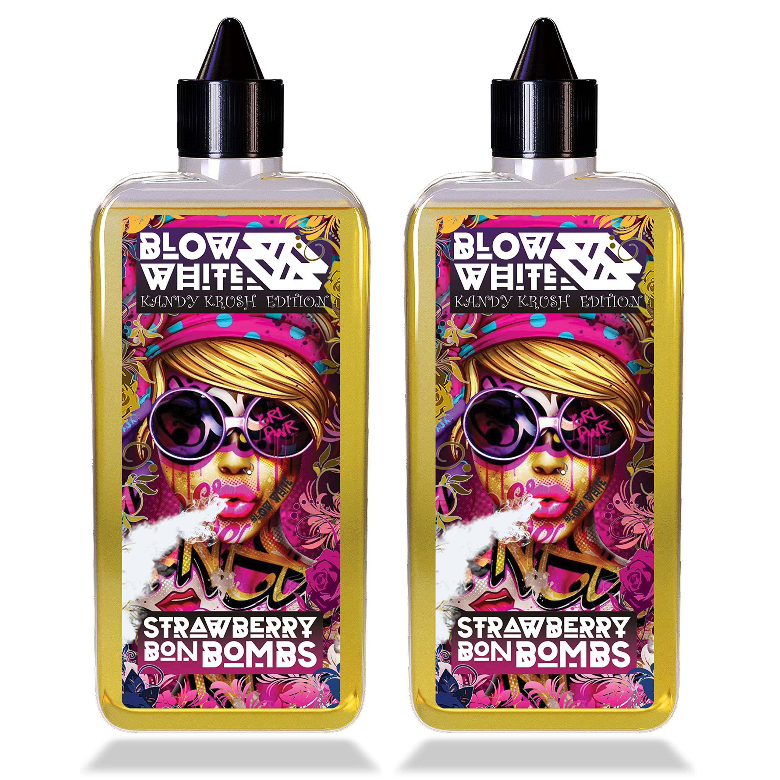 Vape Juice by Blow White - Strawberry Bombs (Strawberries & Cream) -2X ...