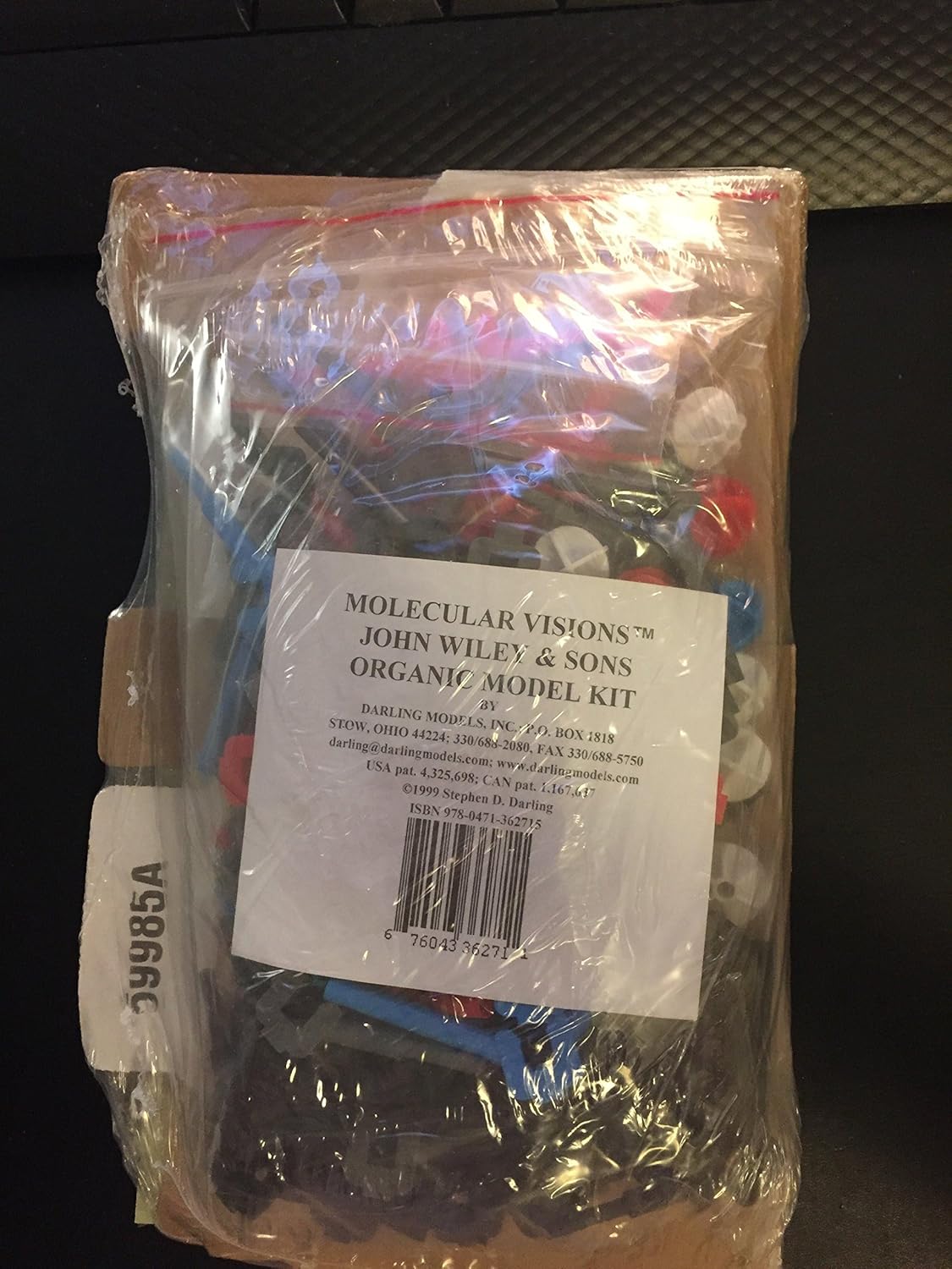 Molecular Visions Organic Model Kit with Molecular Modeling Handbook ...