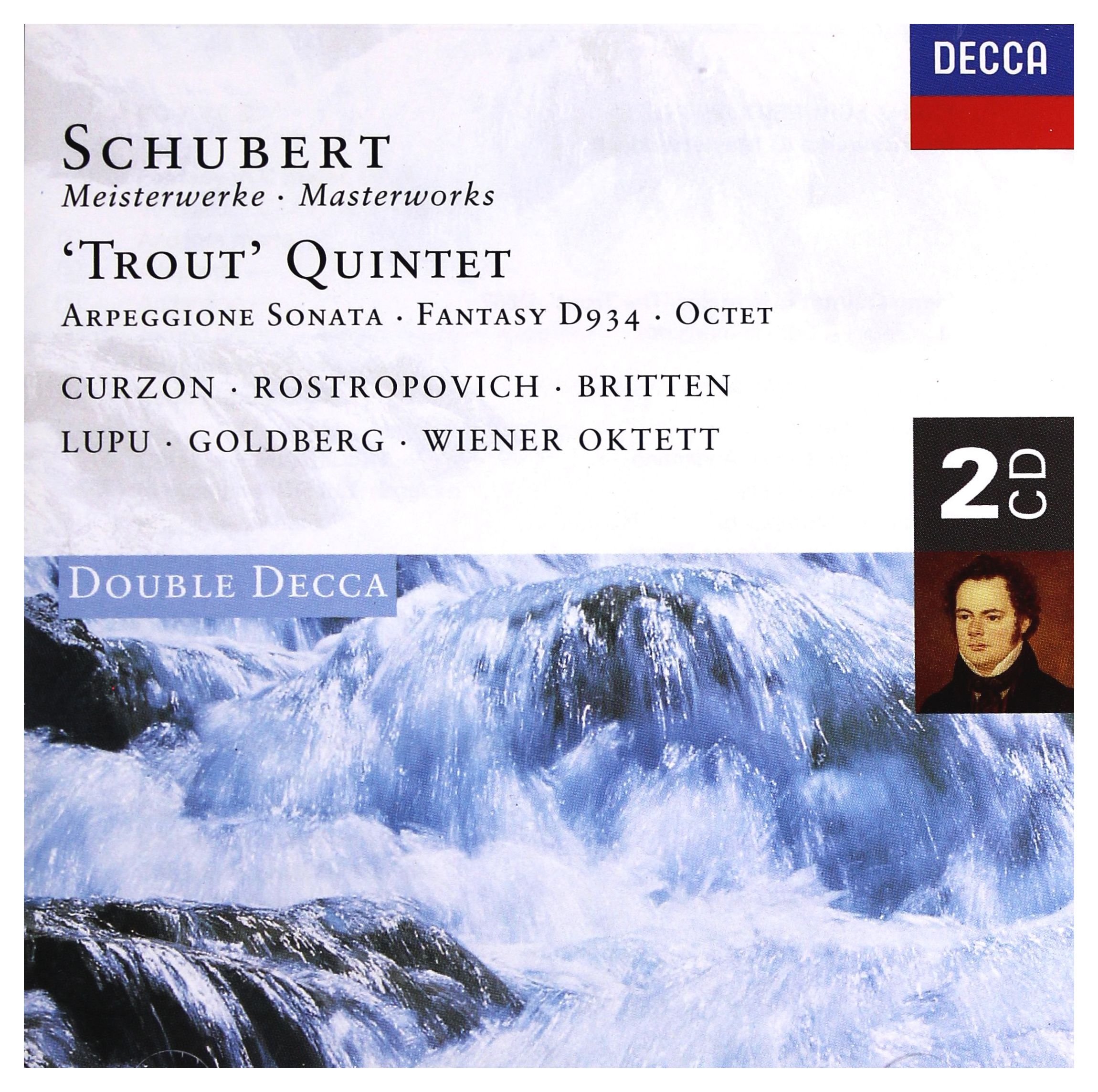 Schubert: Piano Quintet Trout, Octet, Arpeggione Sonata, Fantasia D.934 ...