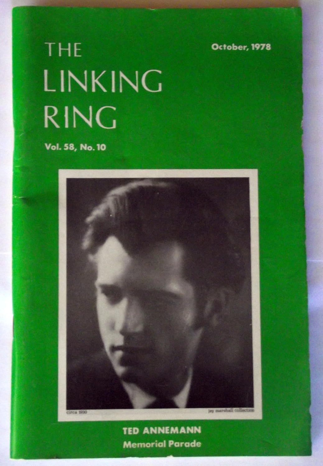 The Linking Ring (Volume 58, #10): unknown author: Amazon.com: Books