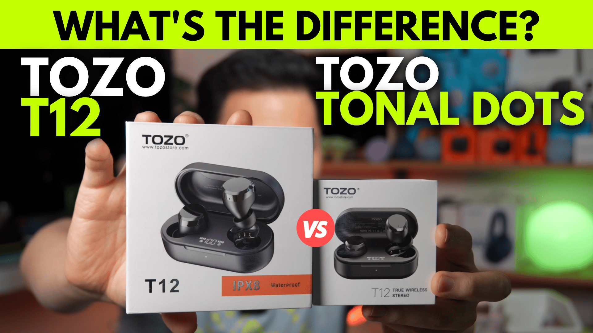 Watch TOZO TONAL DOTS vs TOZO T12 - What's Different? Which one? on ...
