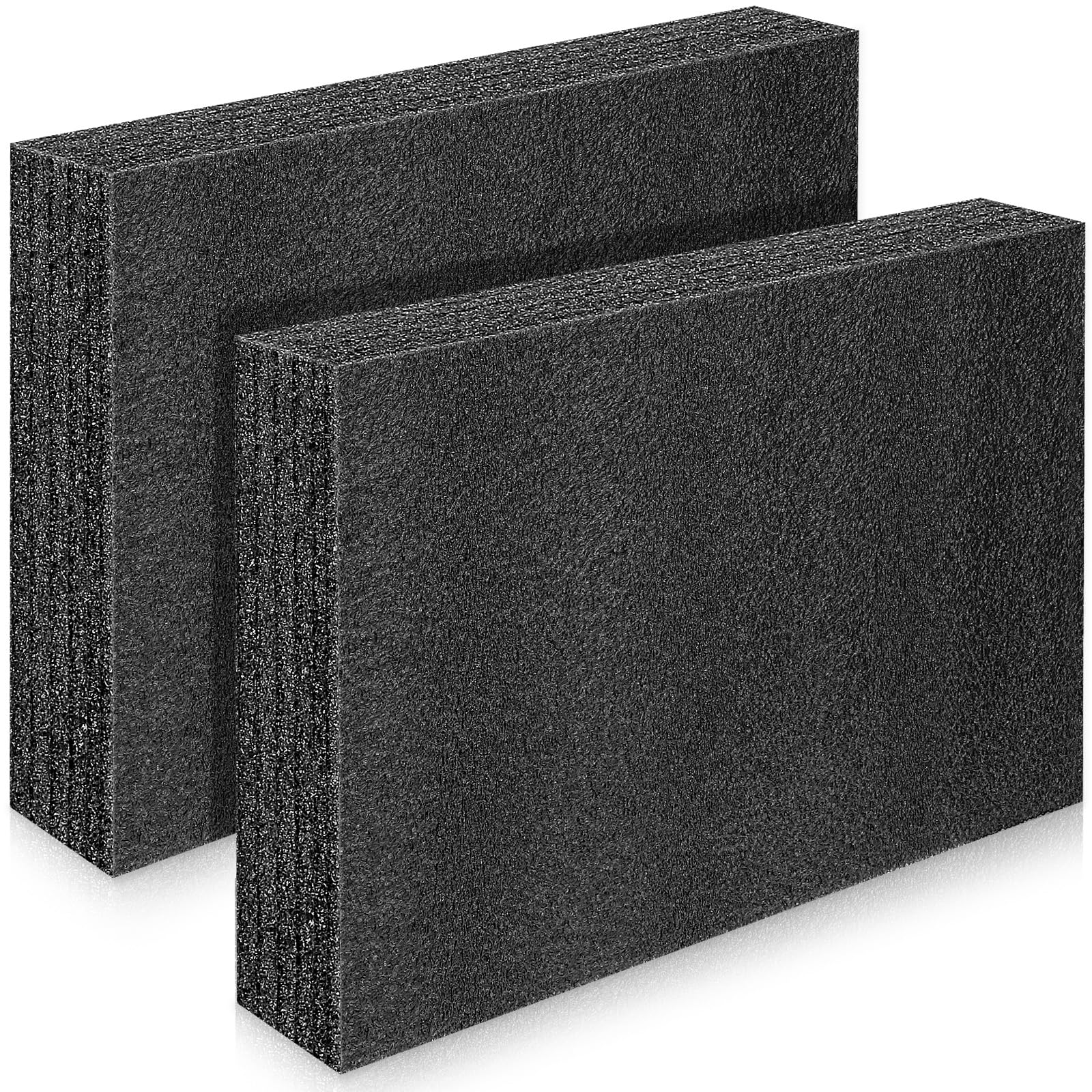 Amazon.com: 2 Pcs Polyethylene Foam Sheet 12 x 8 x 2.1 Inch ...