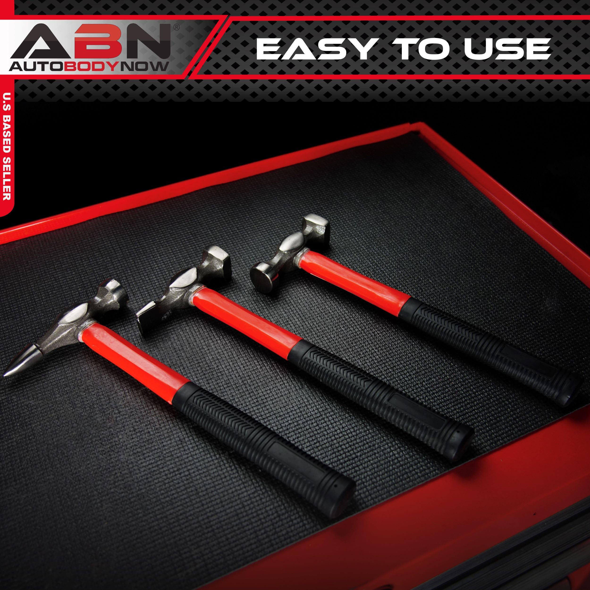 Snapklik.com : ABN Auto Body Shaping And Forming Repair 7-Piece Kit ...