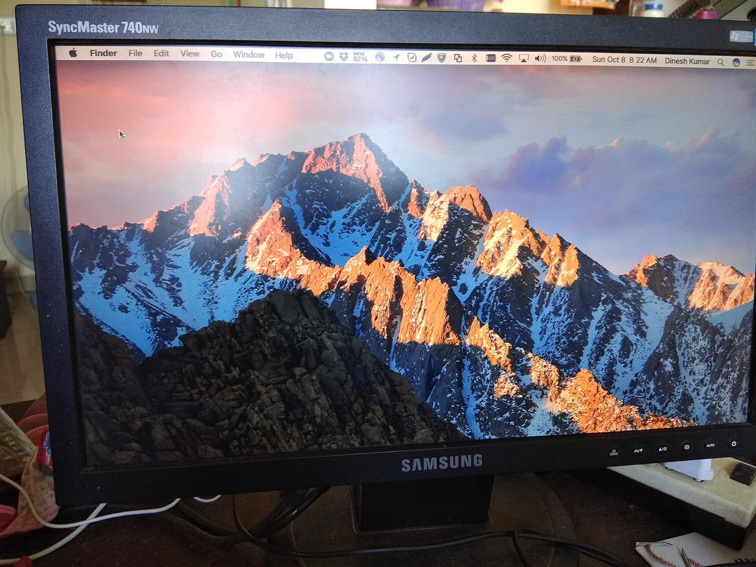 Samsung SyncMaster 740NW - LCD monitor - 17 : Amazon.in: Electronics