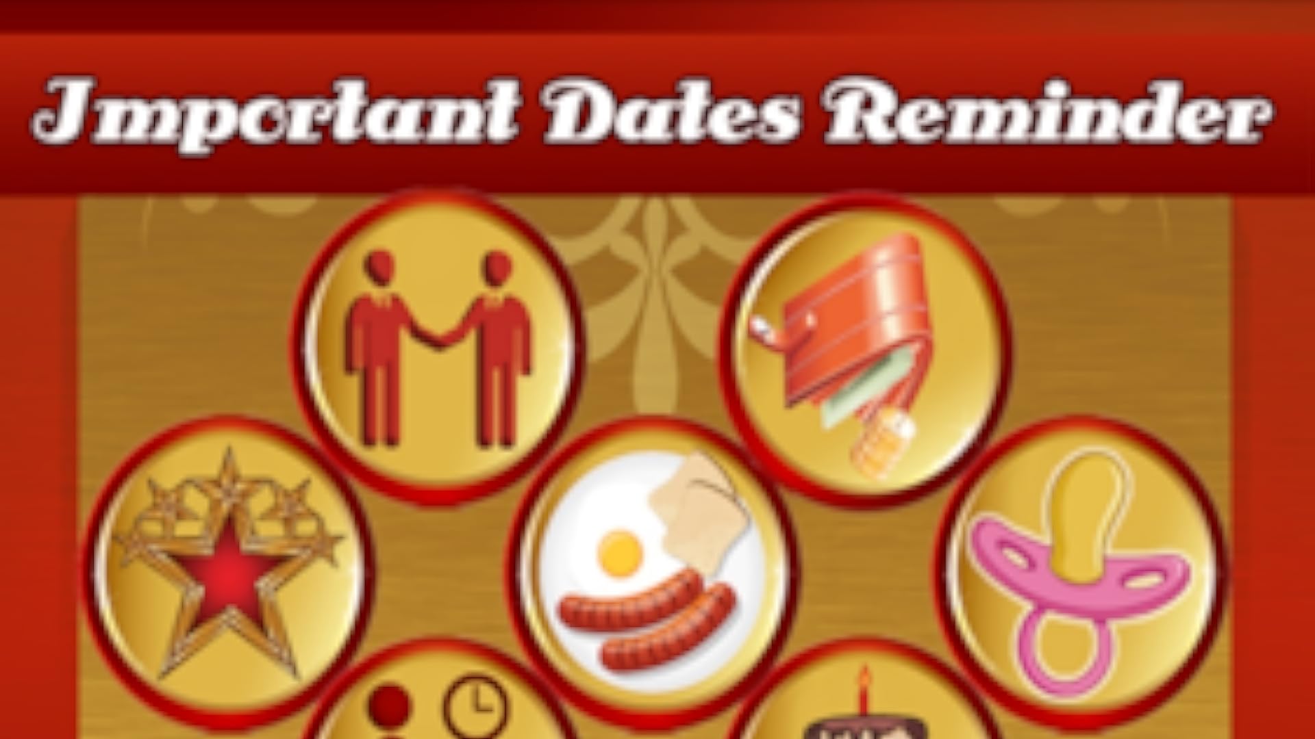 Important Dates Reminder - App on Amazon Appstore