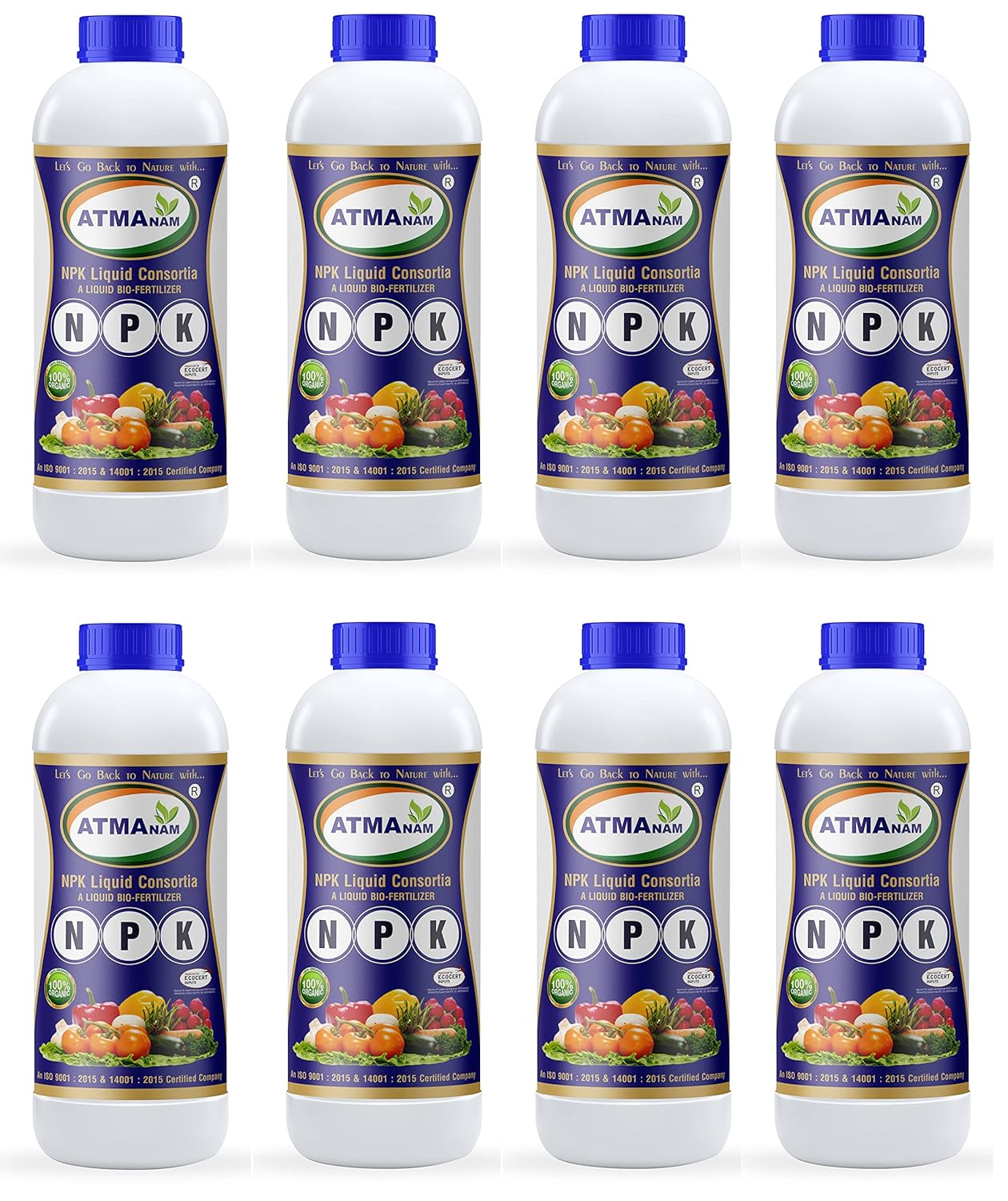 Atmanam BIO Fertilizer for plants | Fertilizer for enhancing | NPK ...