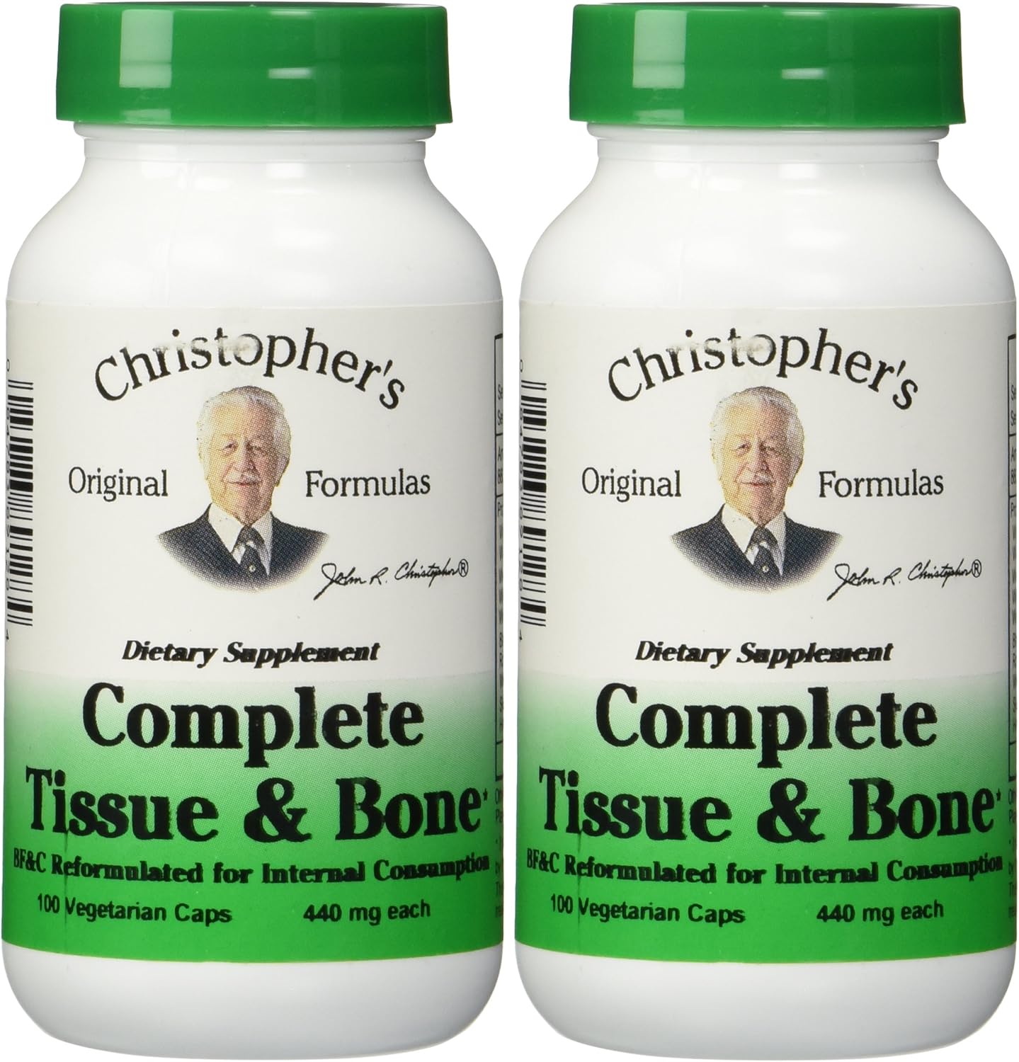 Amazon.com: Dr. Christophers Formulas Complete Tissue and Bone 100 X 2 ...