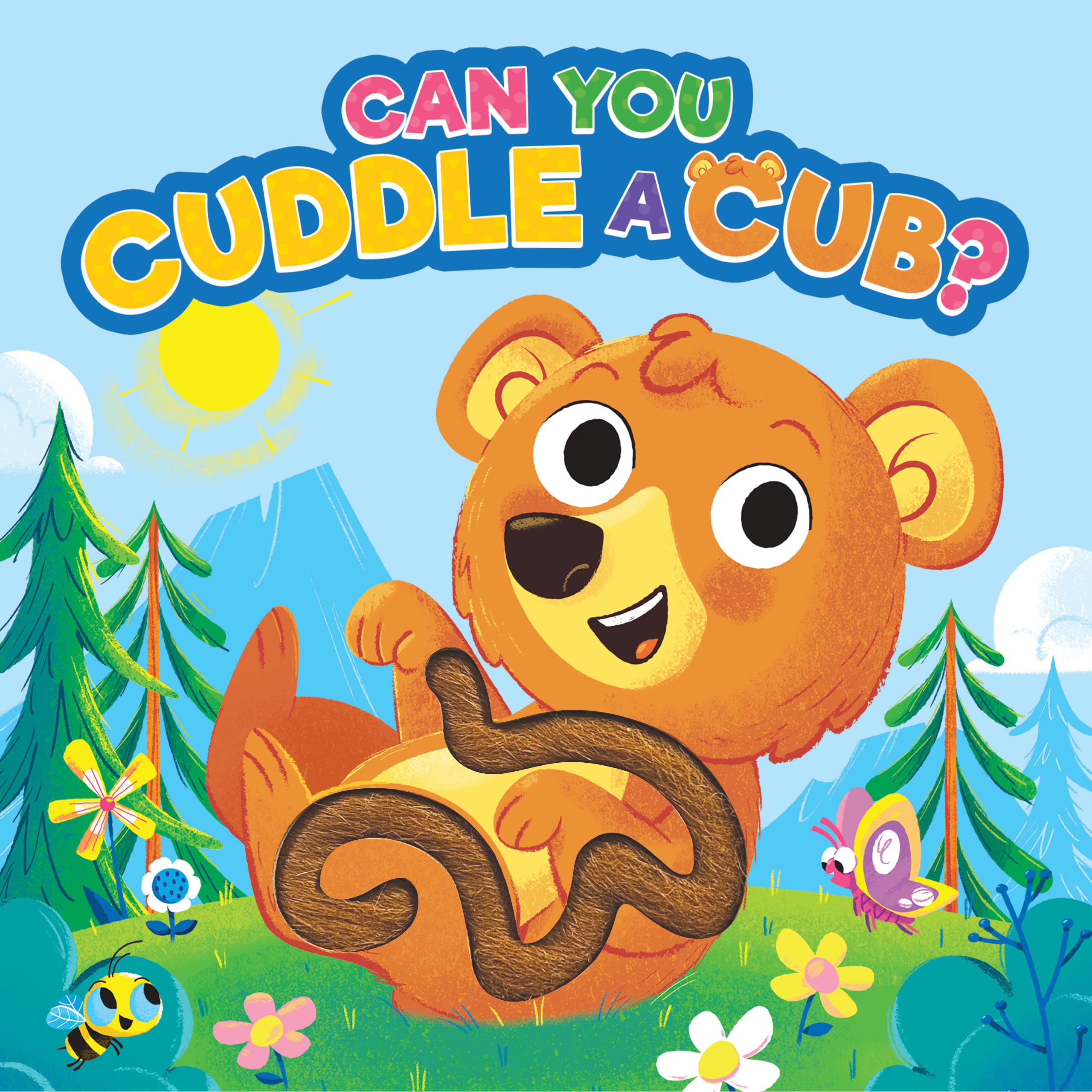 Can You Cuddle A Cub? - Children's Sensory Board Book with Touch and ...