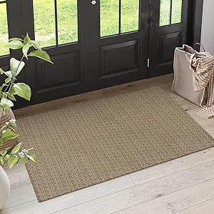 Amazon.com: Collive 3x5 Entryway Rugs Indoor, Washable Bedroom Area Rug ...