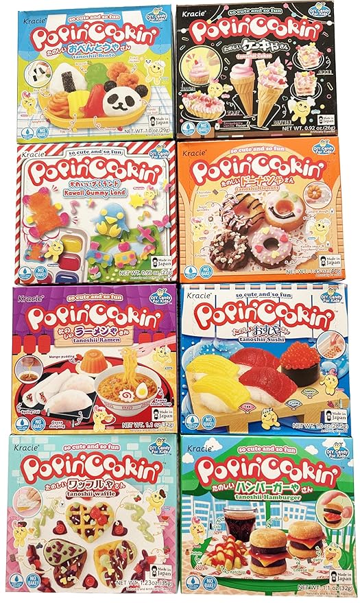 Amazon.com : Popin Cookin DIY Candy Making Kit Assorted Variety Sets ...