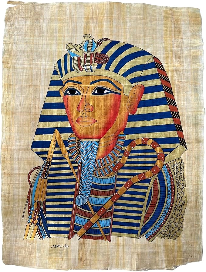 Amazon.com: King Tut Tutankhamun - Vintage Authentic Hand Painted ...
