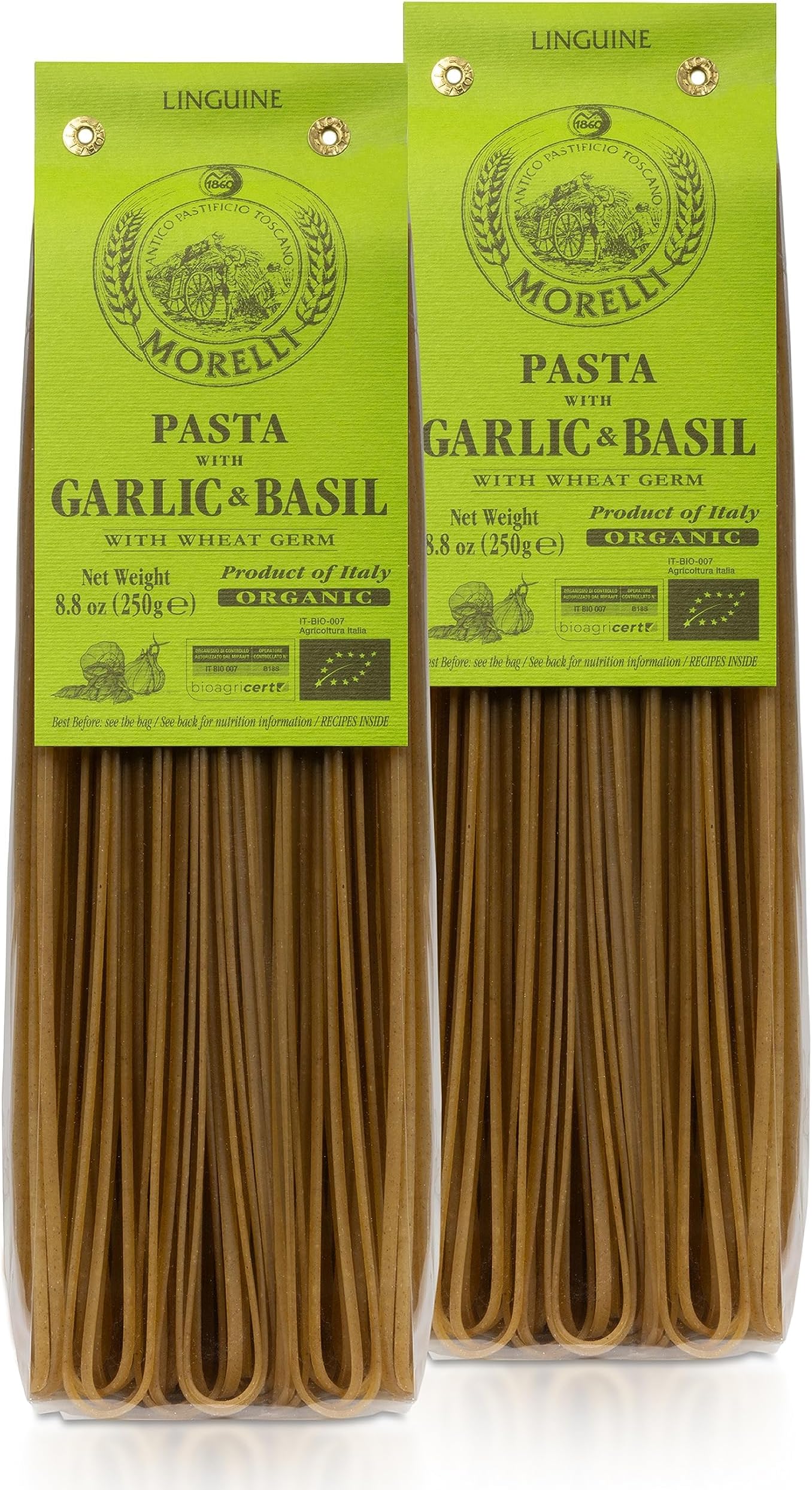 Amazon.com : Sophia Foods Two-Color Farfalle Pasta, Lemon Flavored, 8 ...