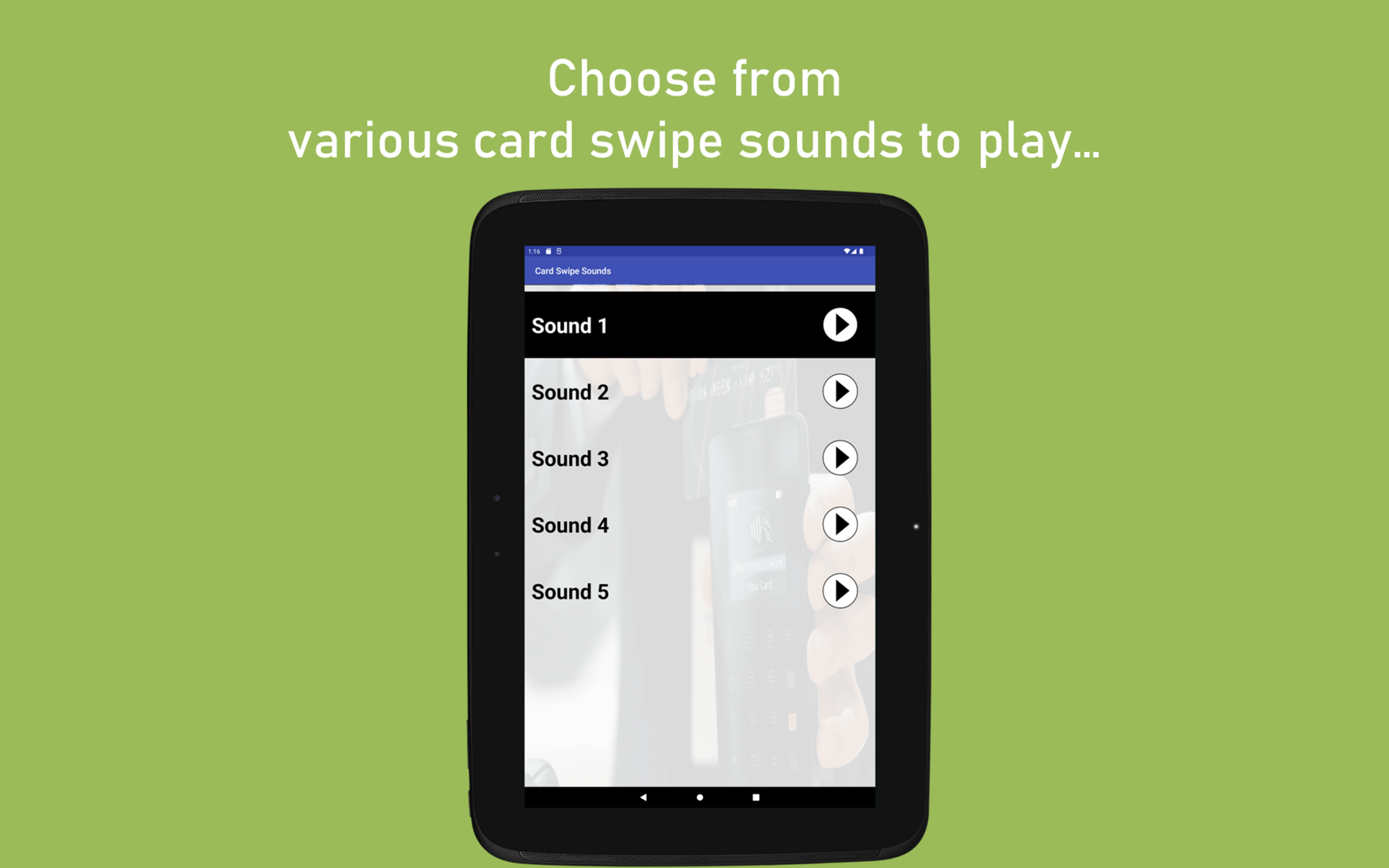 Card Swipe Sounds - App on Amazon Appstore