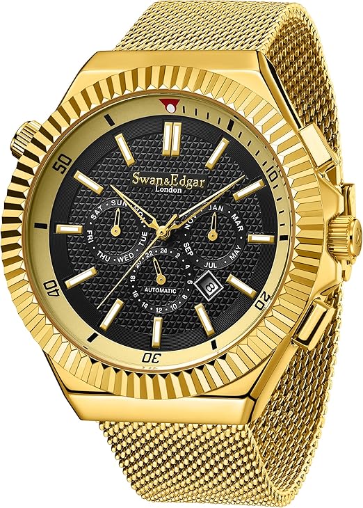 SWAN AND EDGAR Refined Sports Designer Mens Watch. Hand Assembled ...