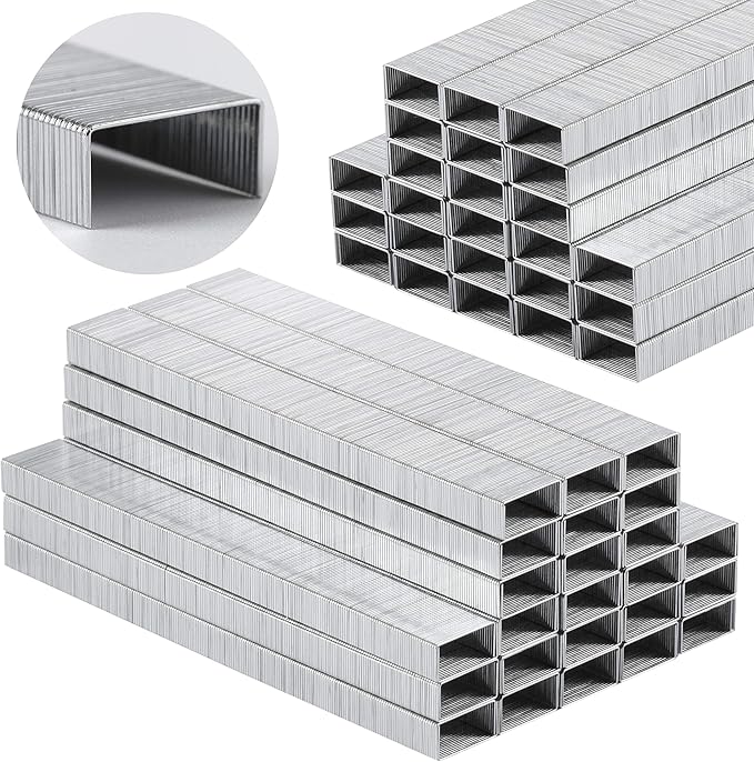 Mr. Pen- Staples for Stapler, 10000 Staples, 1/4 inch Staples, 20 Sheet ...