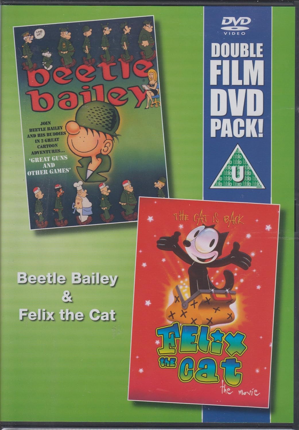 Felix The Cat & Beetle Bailey DVD: Amazon.co.uk: DVD & Blu-ray