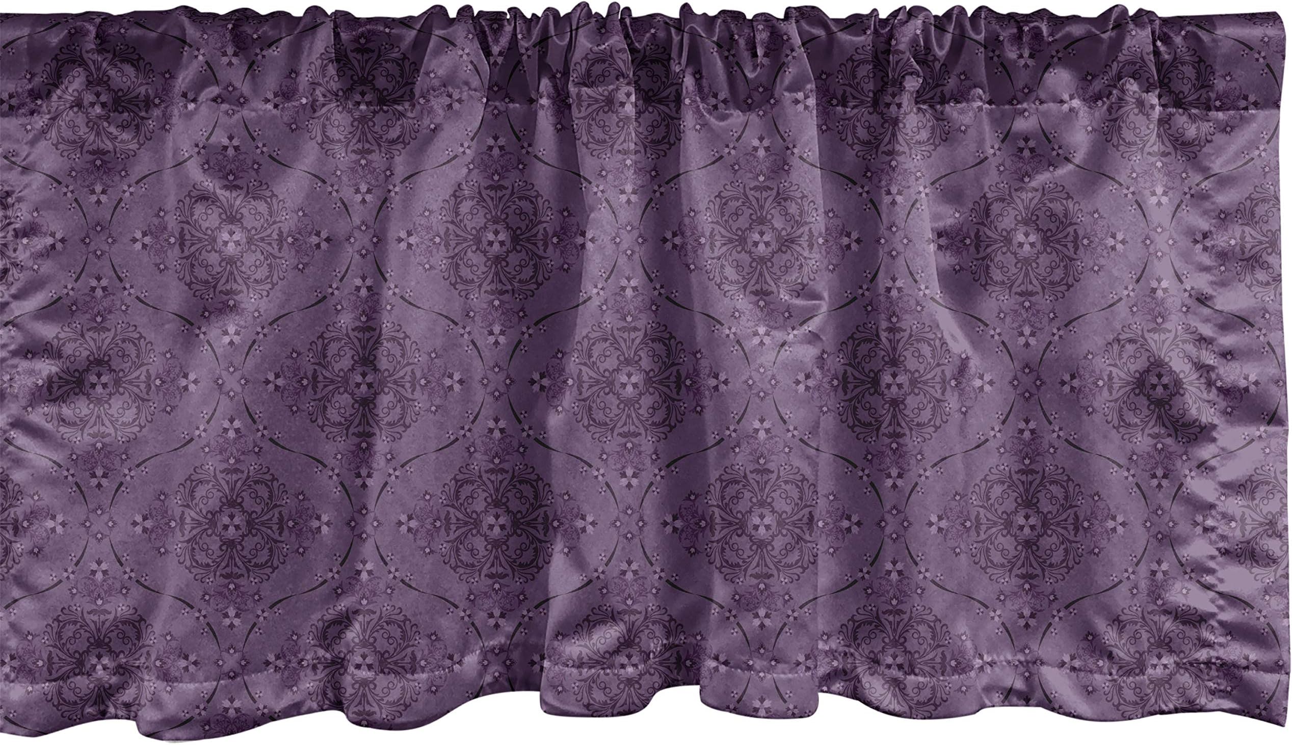 Amazon.com: Aiking Home (Pack of 2) Solid Faux Silk Window Valance, 56 ...