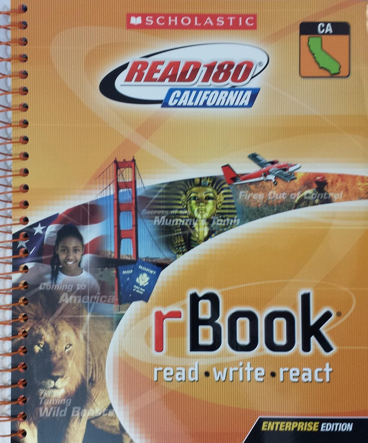 Scholastic Read 180 California rBook read write react; Stage A: Scholastic, Inc.: 9780545076760 ...