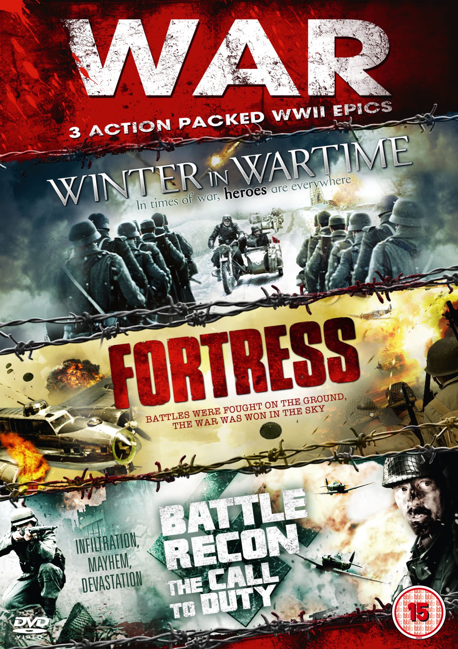 War Movies Boxset - 3 WWII Epics (DVD): Amazon.co.uk: Martijn Lakemeier ...