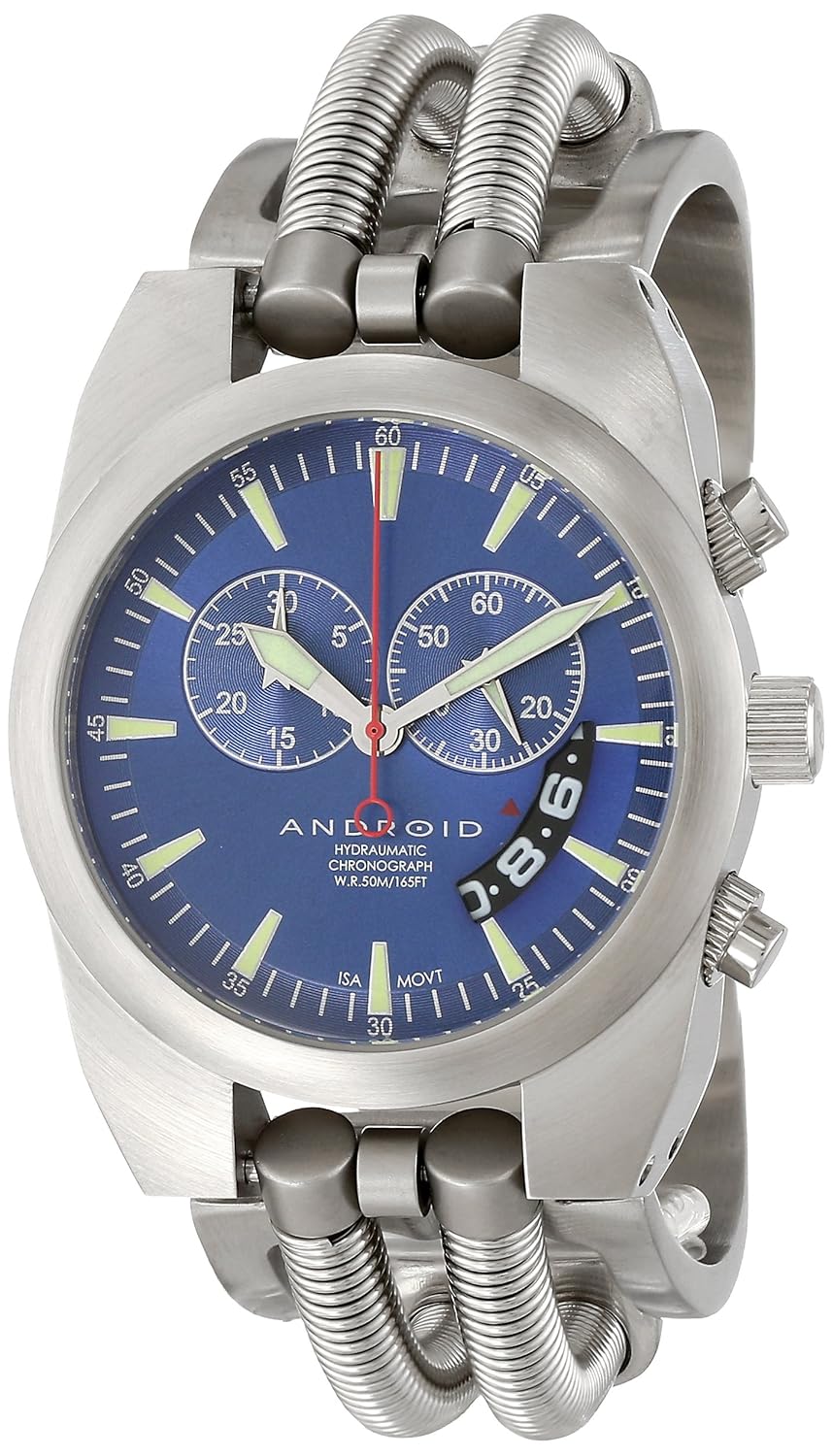 Android Men's AD430BBU Hydraumatic Chronograph Quartz Blue Watch ...