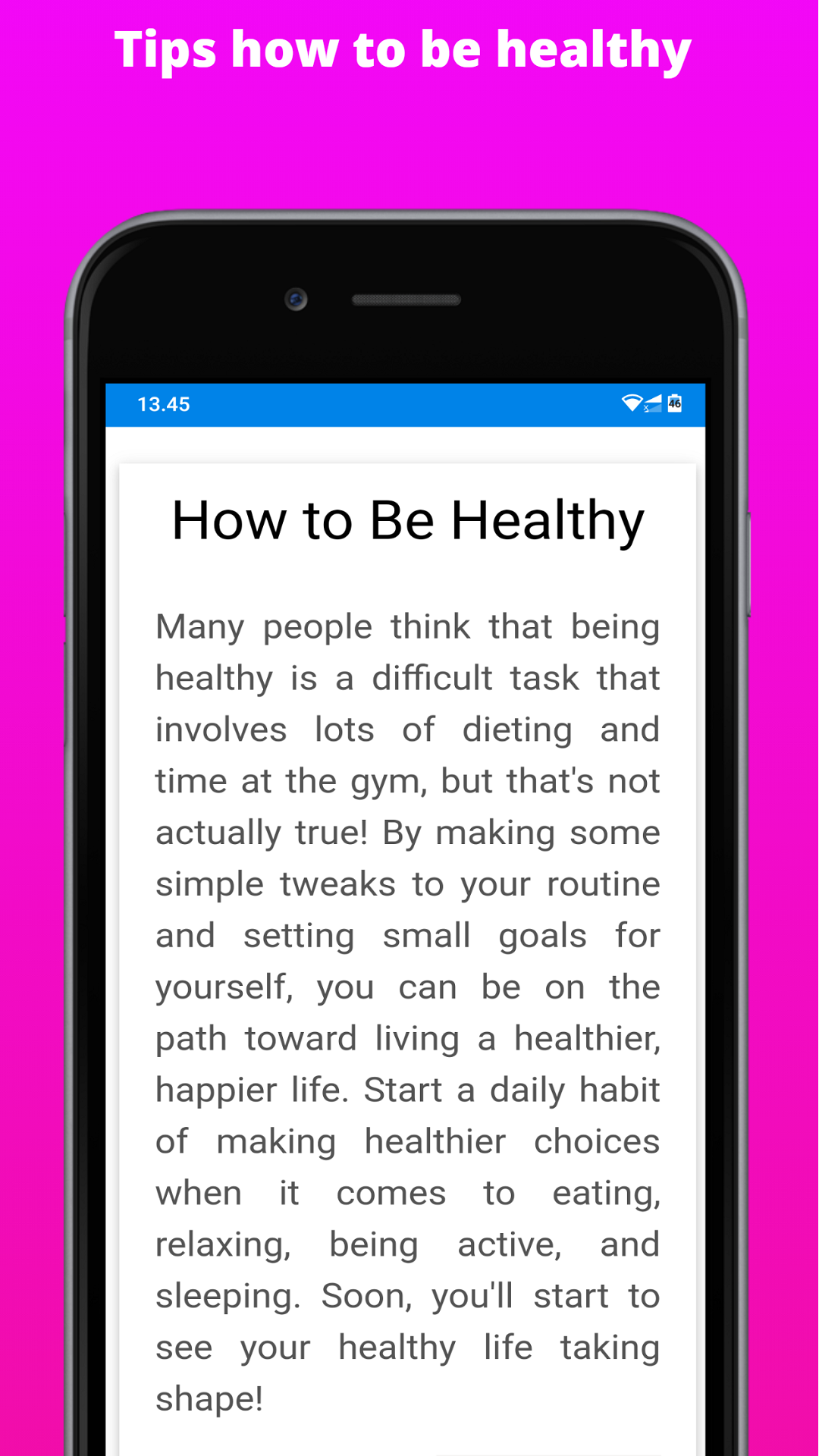 Health tips - App on Amazon Appstore