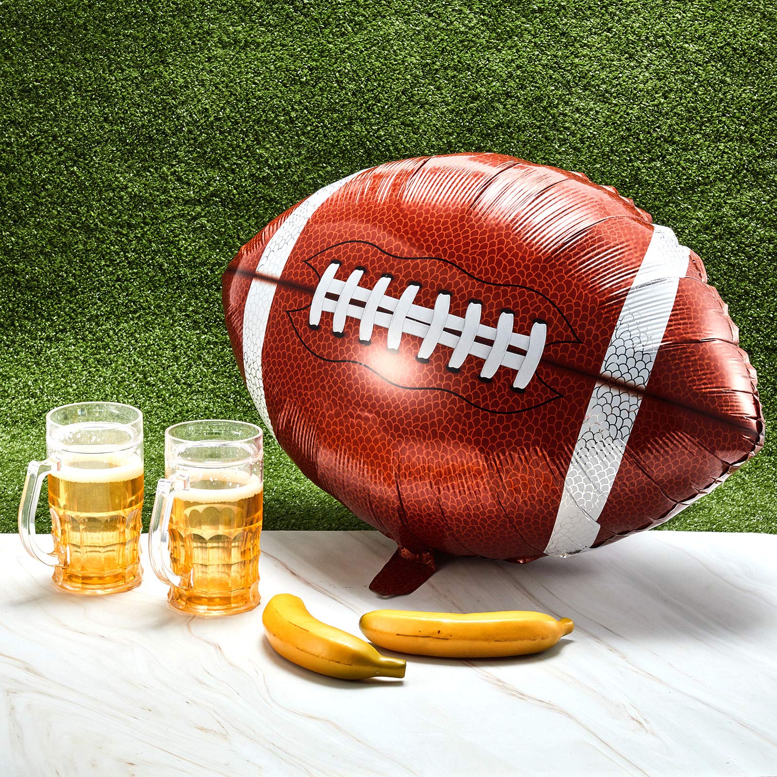 Football Balloons | Football Party Balloons | Football Shaped Aluminum ...