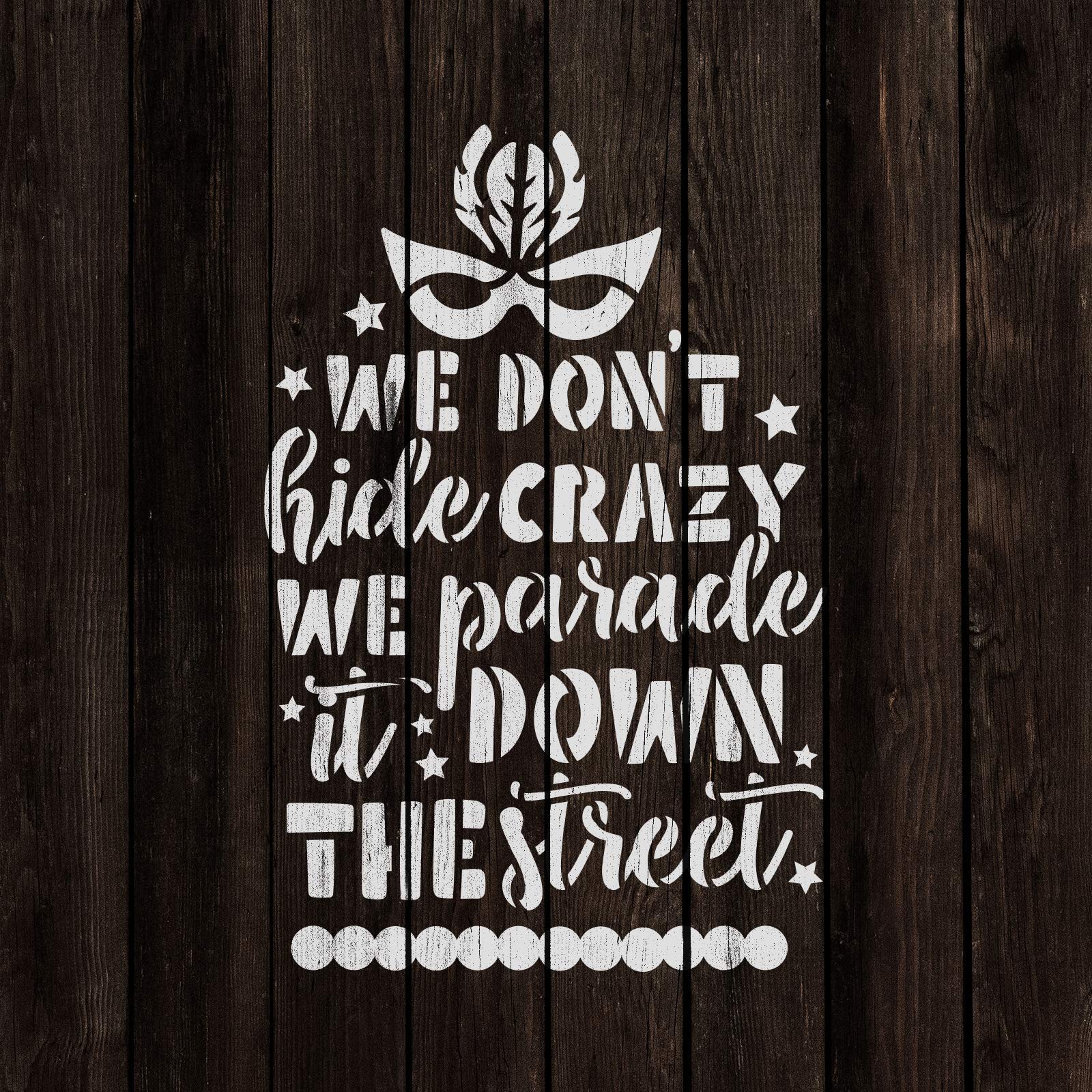 Crazy Stencil