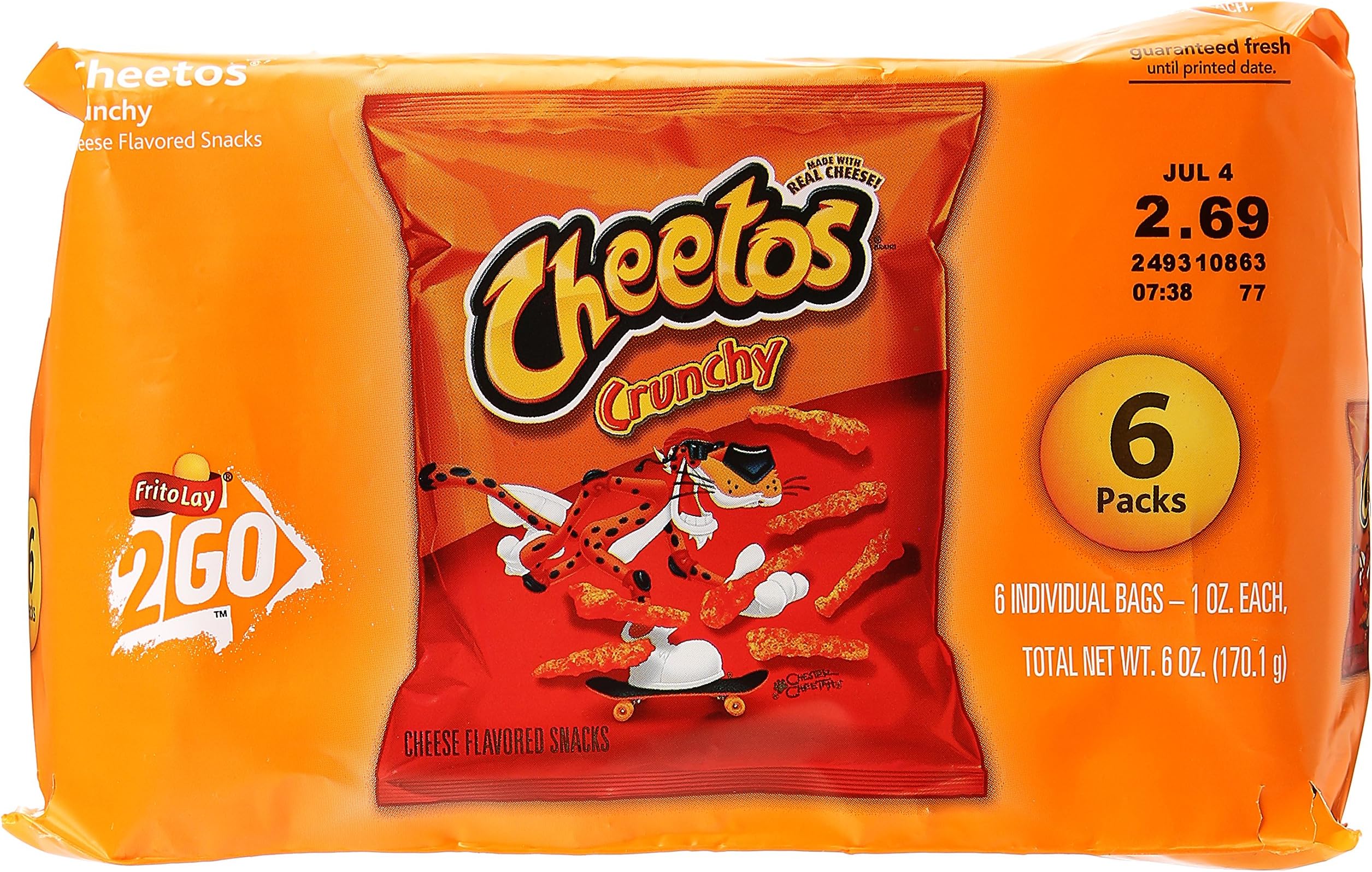 Amazon.com: Cheetos Crunchy Cheese Flavored Snacks, 8.5 Oz