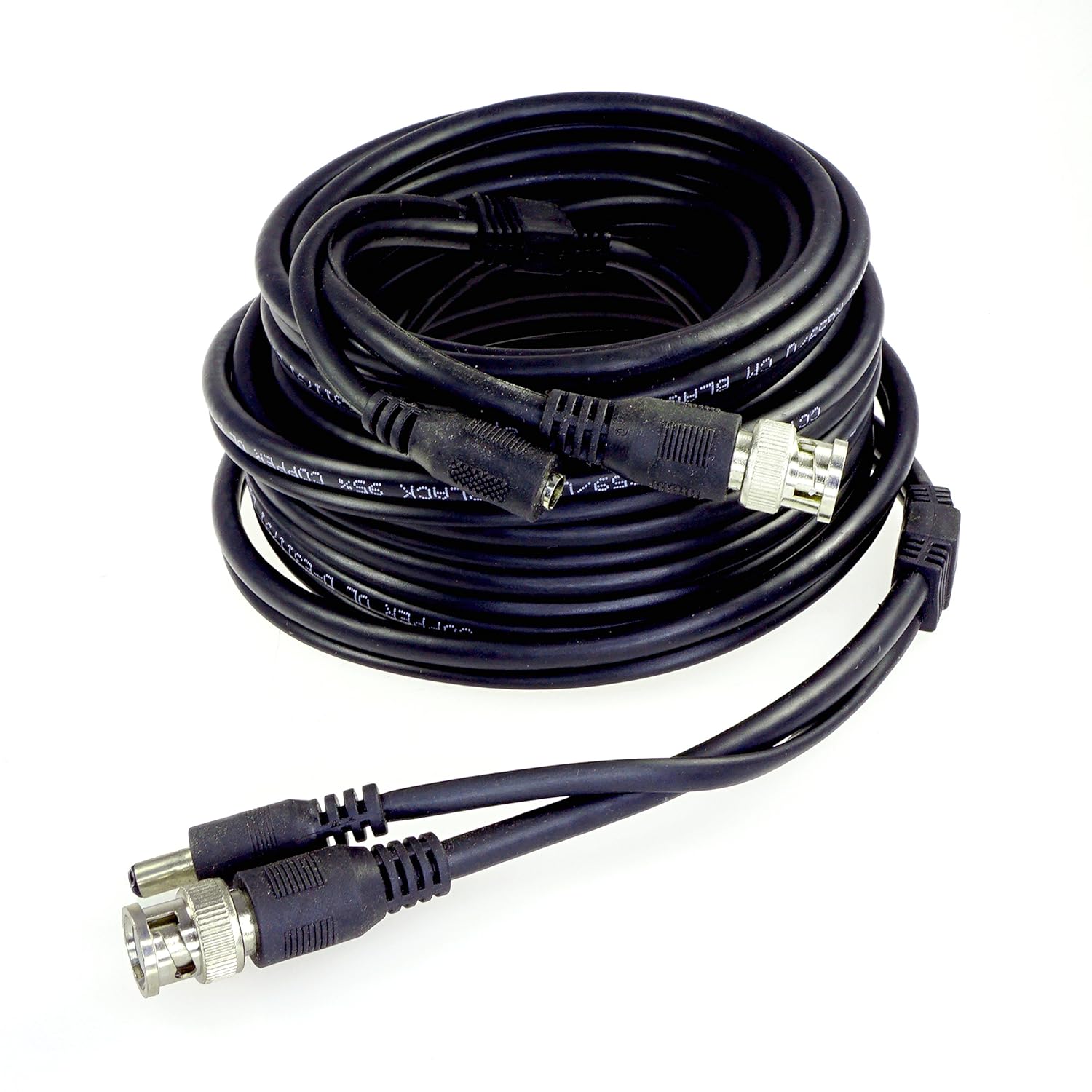 5 Star Cable UL Listed 25 feet RG59 siamese combo cable for TVI, CVI ...