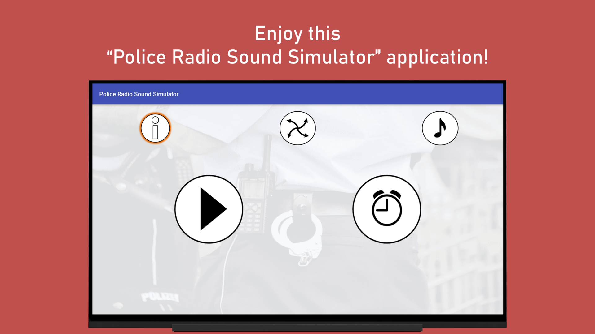 Police Radio Sound Simulator - App on Amazon Appstore