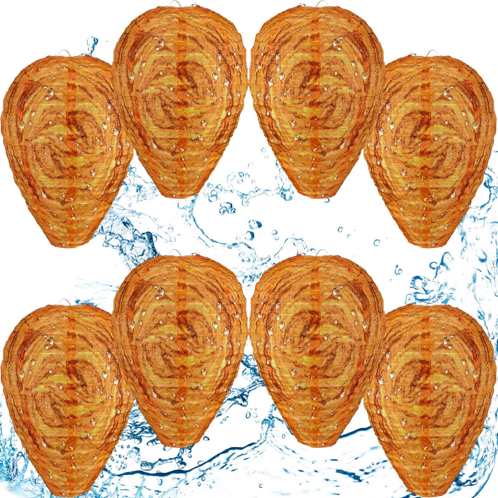 Amazon.com : 4 Pack Wasp Nest Decoy, Hanging Wasp Deterrent for Hornets ...