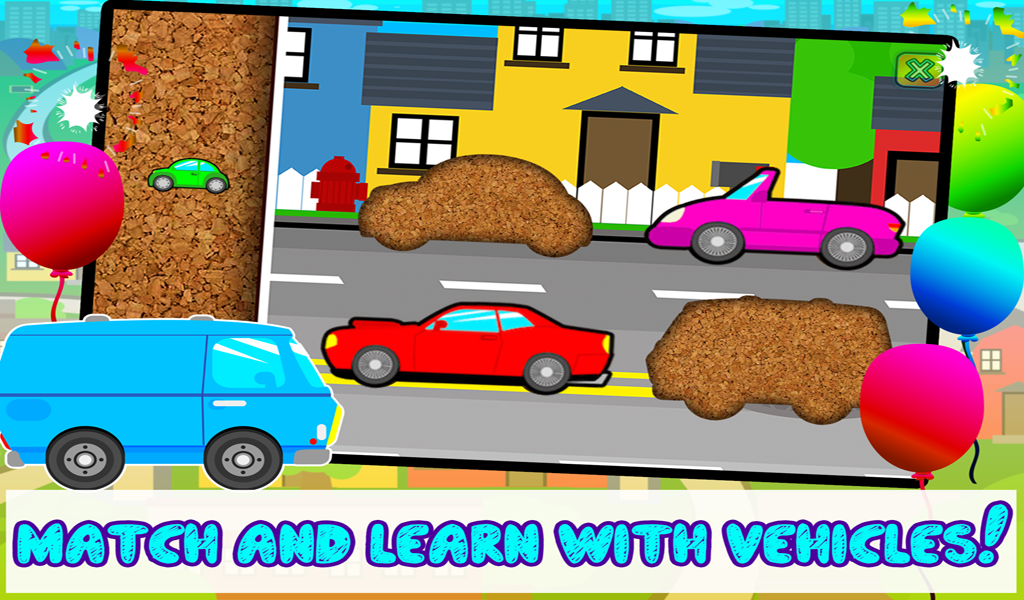 Kids Car, Vehicles Puzzle Game-Amazonアプリストアのアプリ