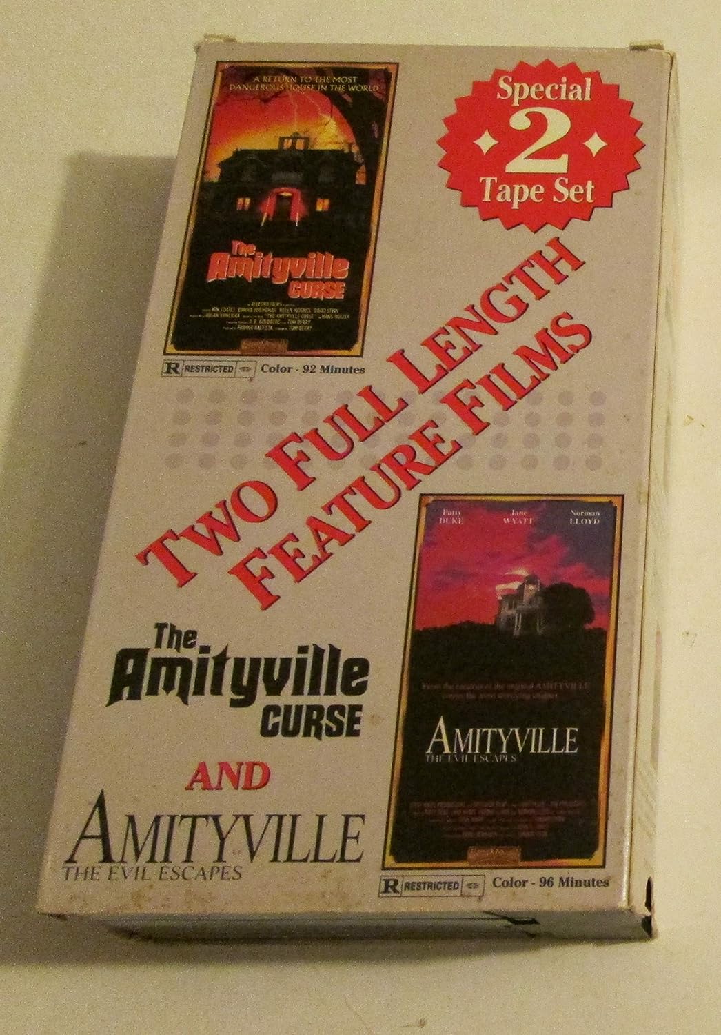 Amazon.com: Amityville:Curse/Evil Escapes [VHS] : Kim Coates, Dawna ...