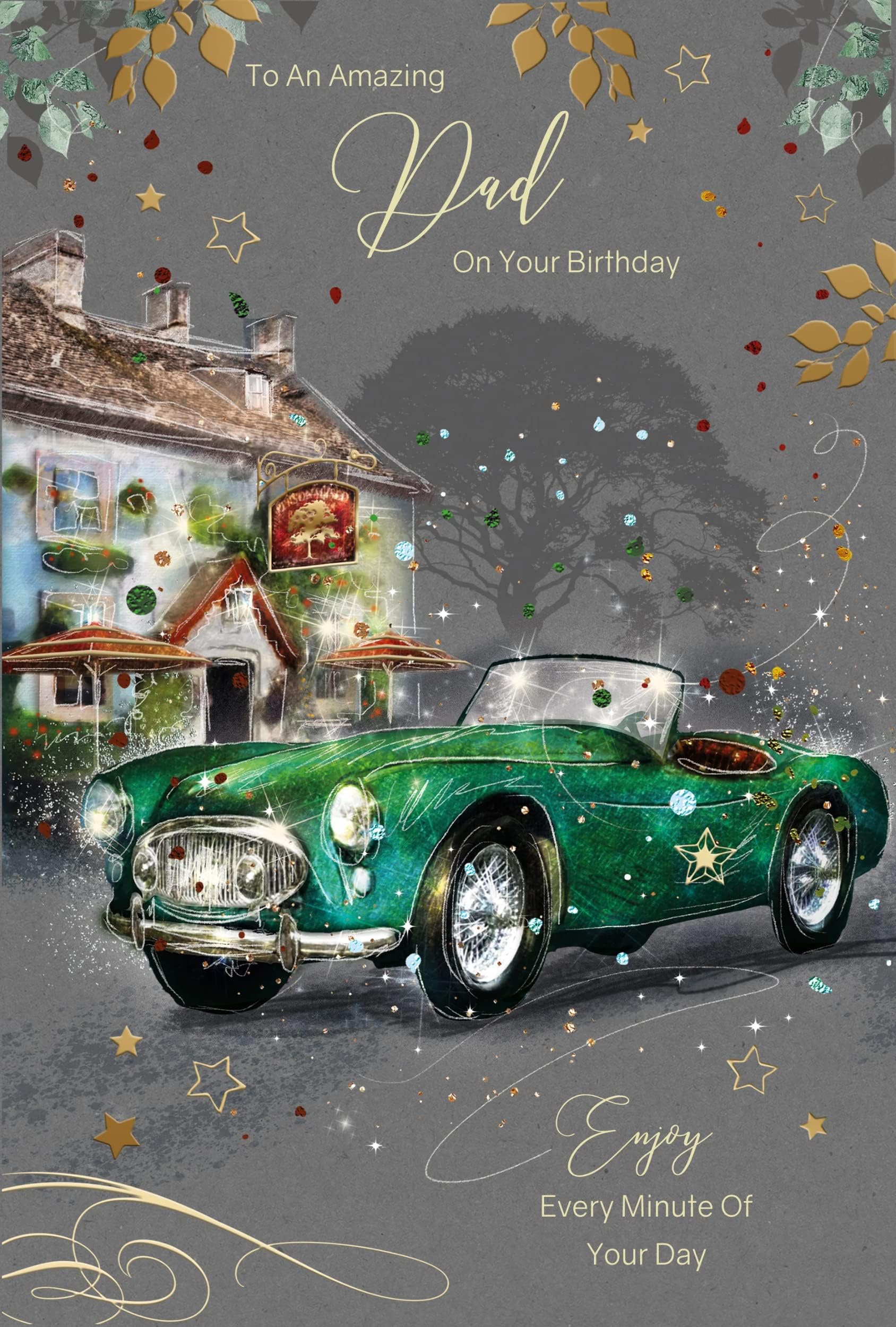Cherry Orchard Dad Birthday Card from the Grayson Range complete with ...