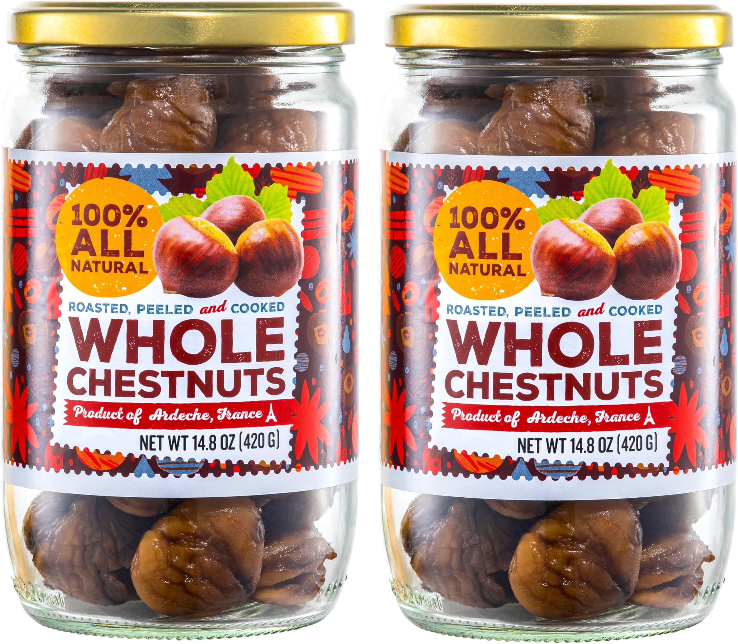Amazon.com: Gefen Chestnuts, Roasted Whole and Shelled, 5.2 oz