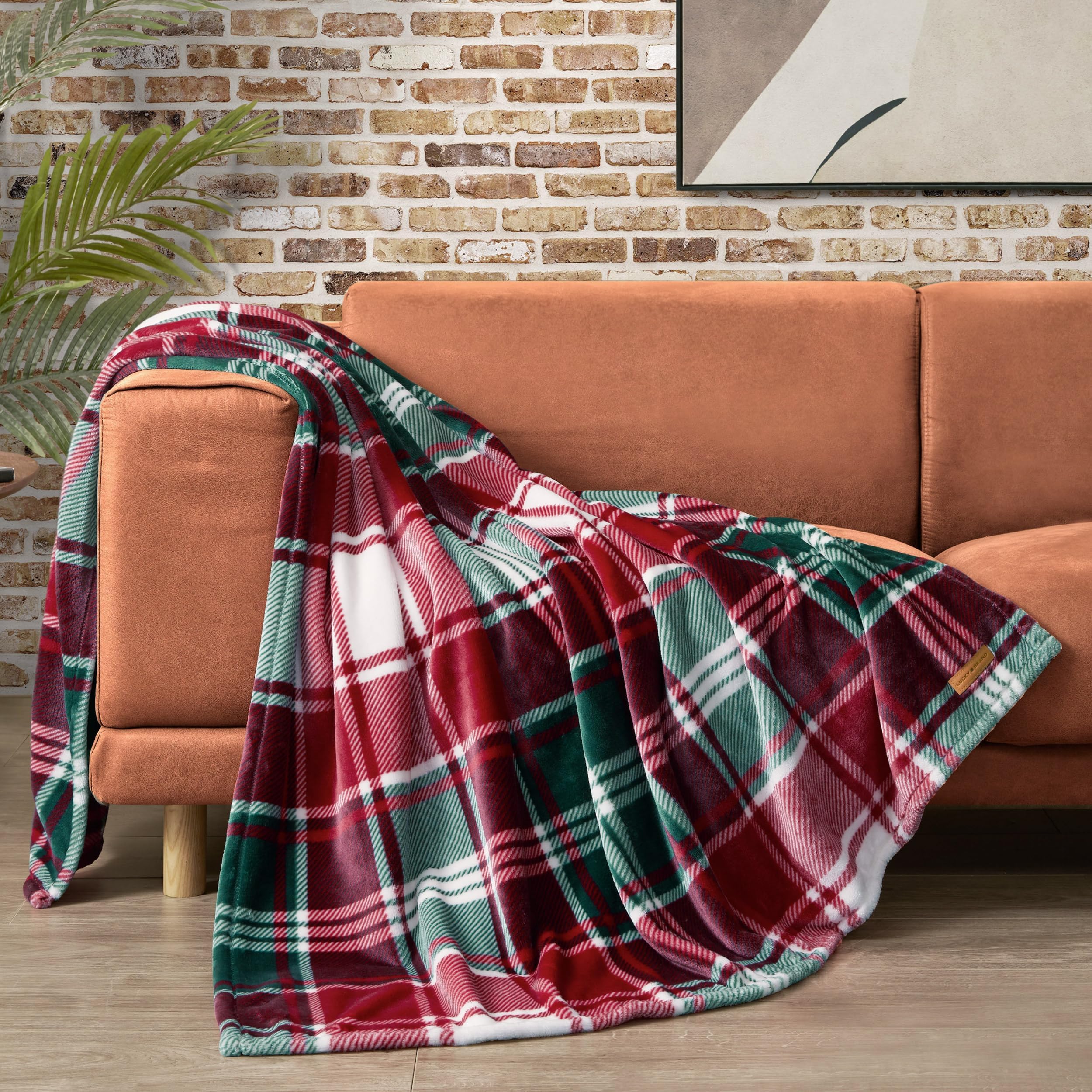 Amazon.com: Eddie Bauer - Throw Blanket, Reversible Plush Fleece ...