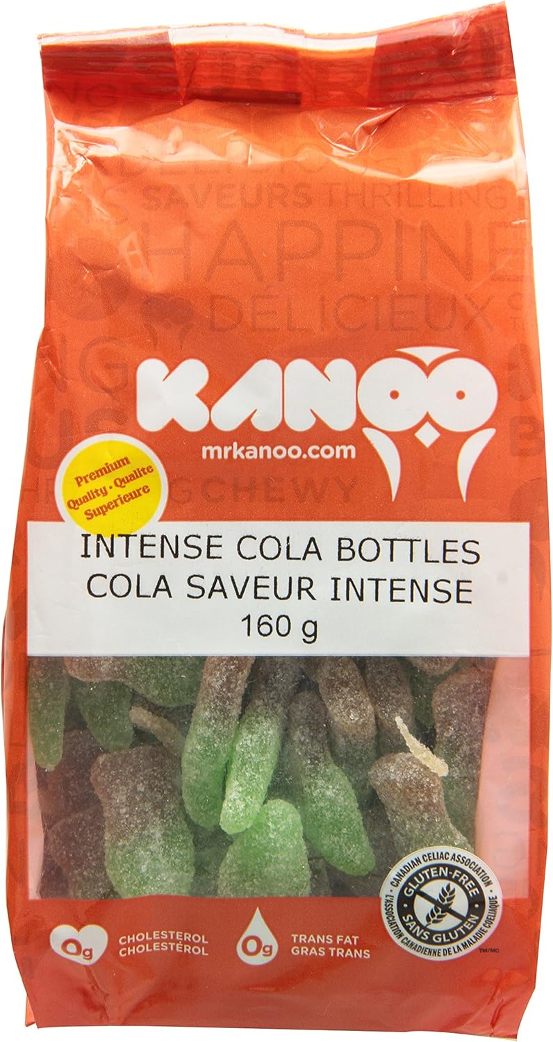 KANOO Intense Cola Bottles, 0.16Kg : Amazon.ca: Grocery & Gourmet Food